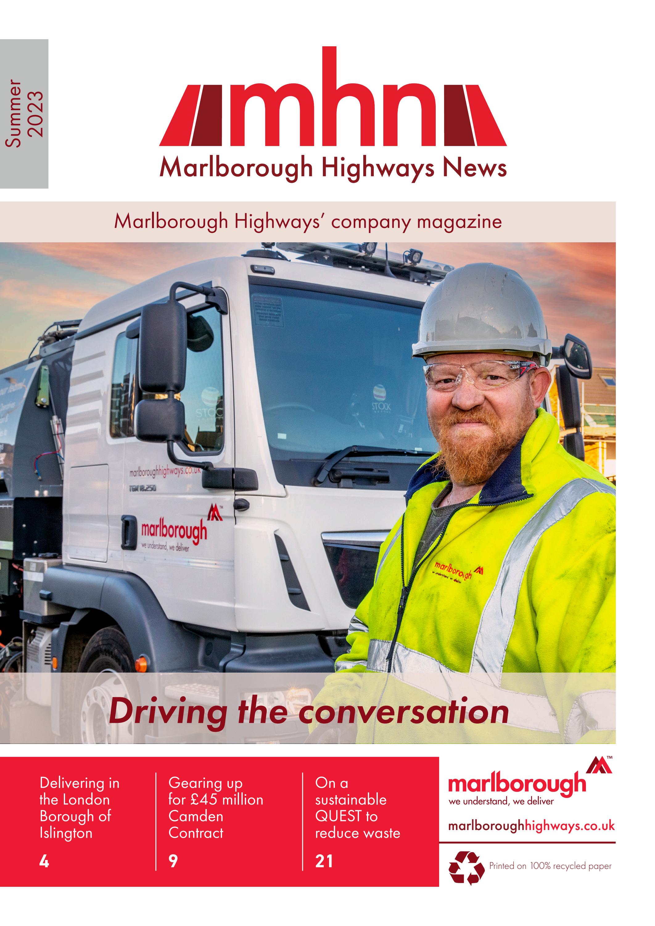 Marlborough Highways News - Summer 2023 by MarlboroughHighways - Issuu