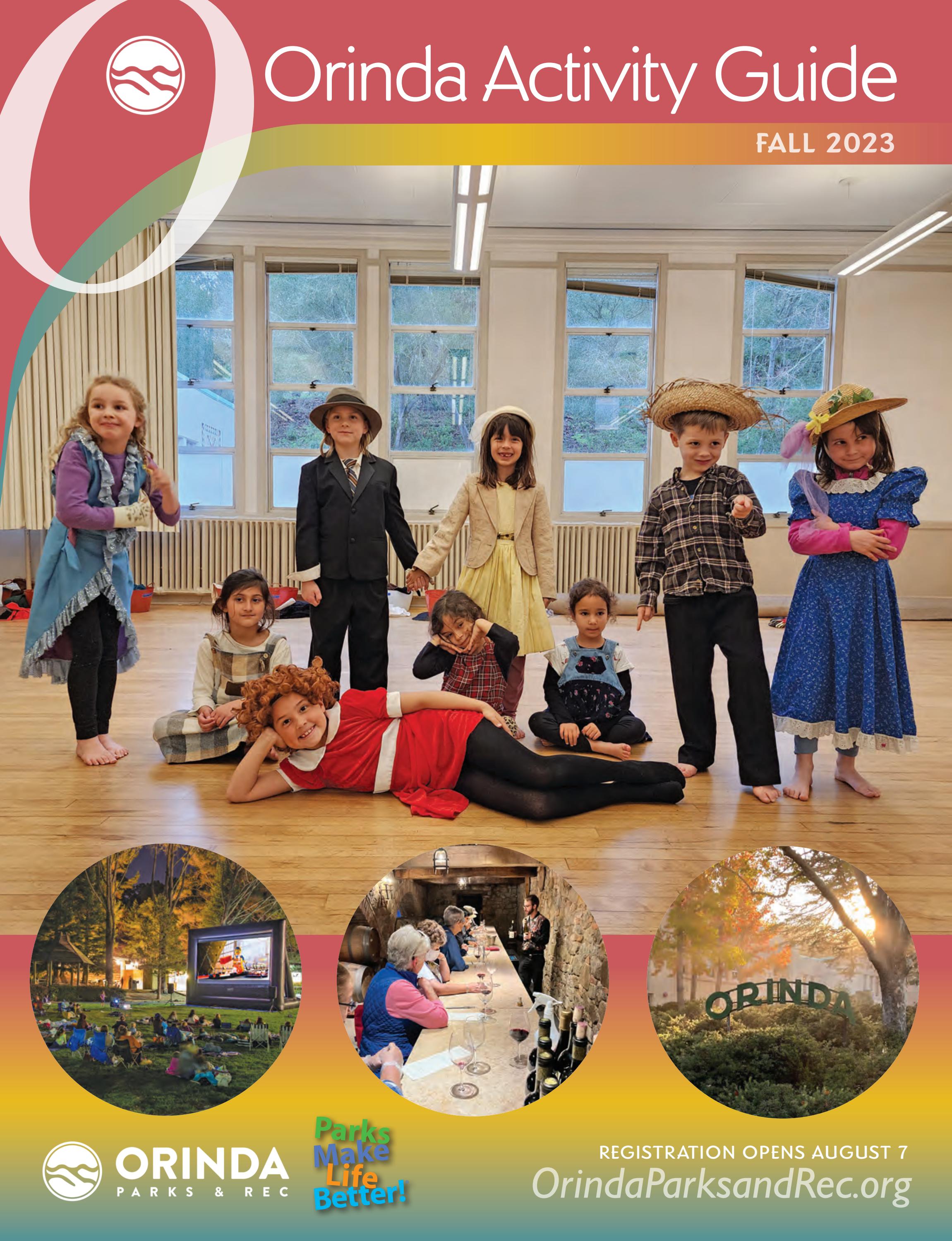 Orinda Activity Guide, Fall 2023 by City of Orinda - Issuu