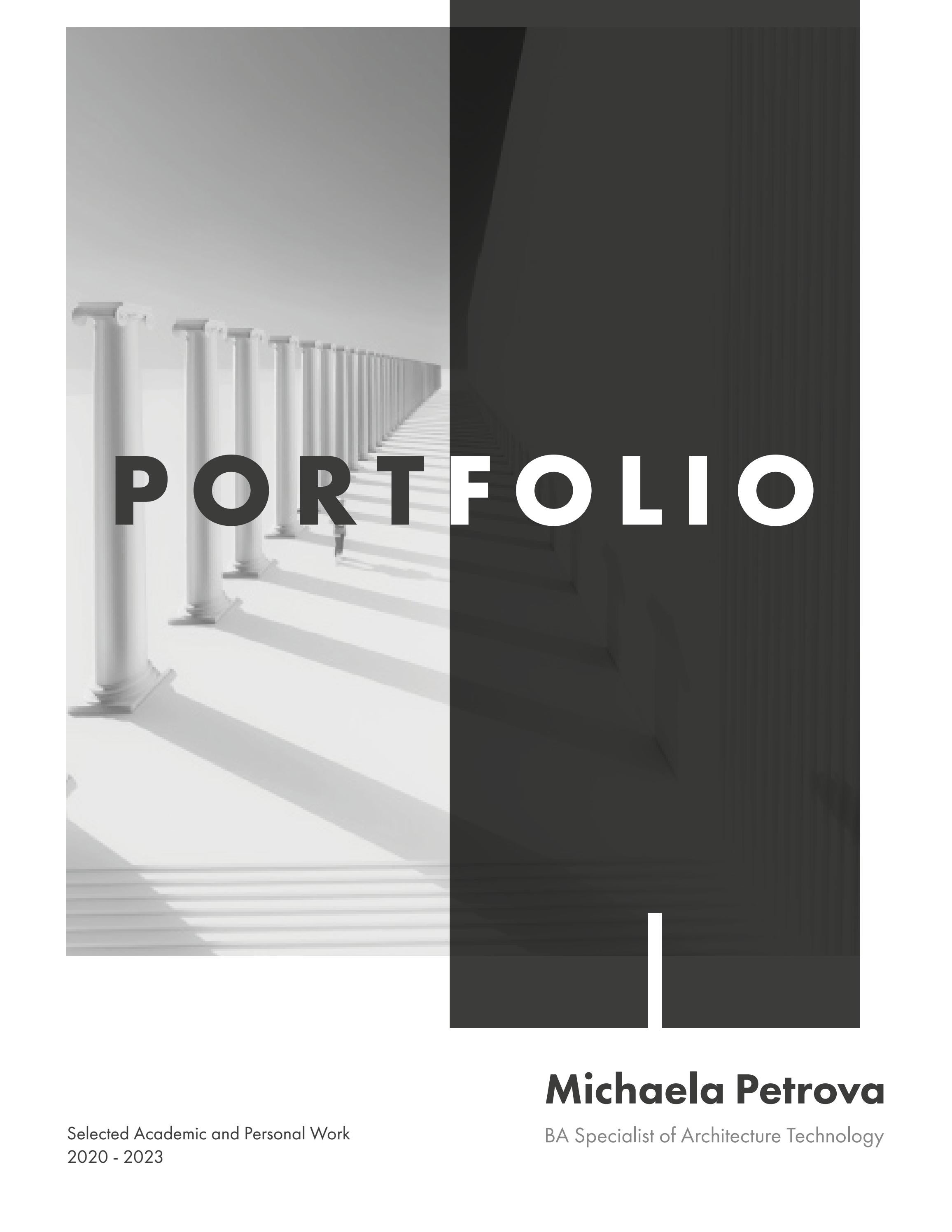 Michaela Petrova Tsvetkova Portfolio 2023 by Michaela Petrova - Issuu