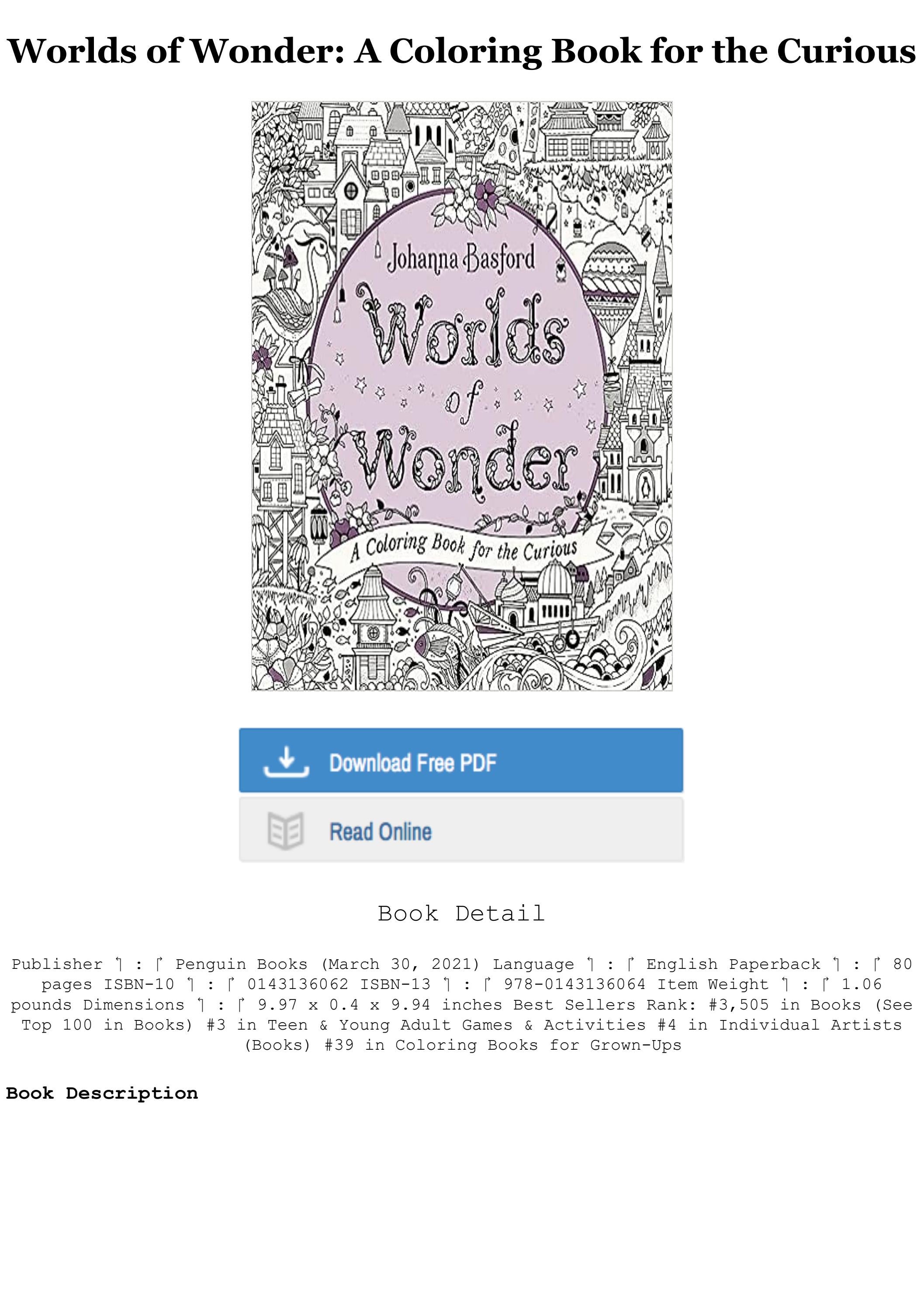 Free Online Coloring Books for Adults: Unleash Your Creativity
