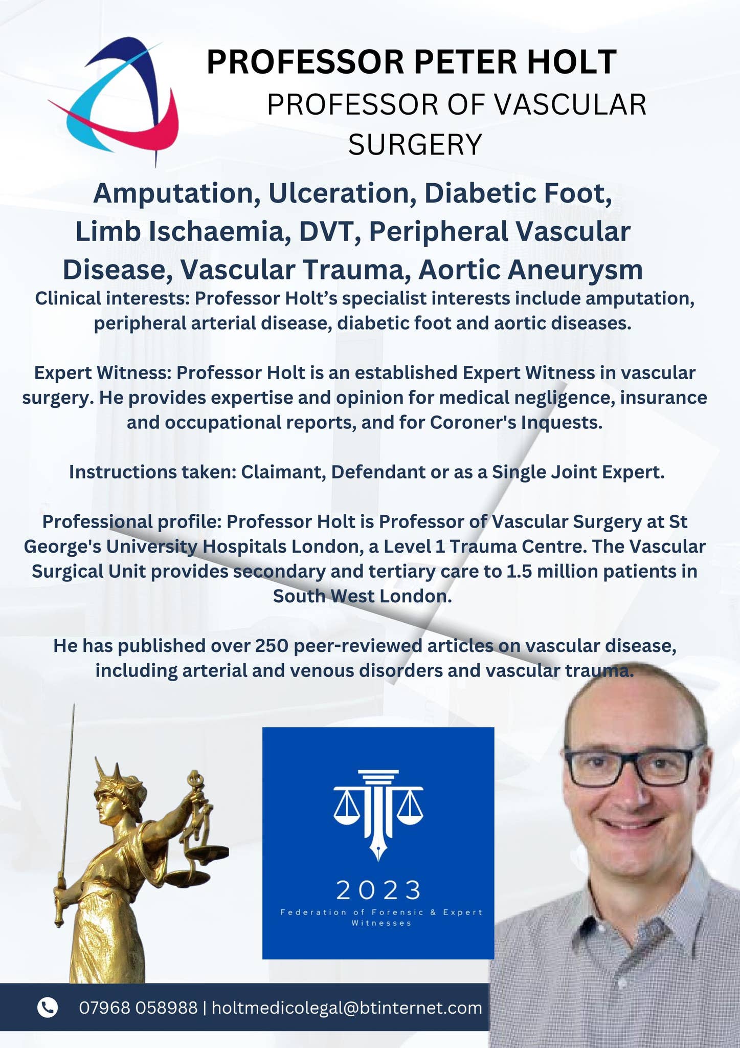 Vascular medico legal reports Prof Holt by Federation of Forensic and ...