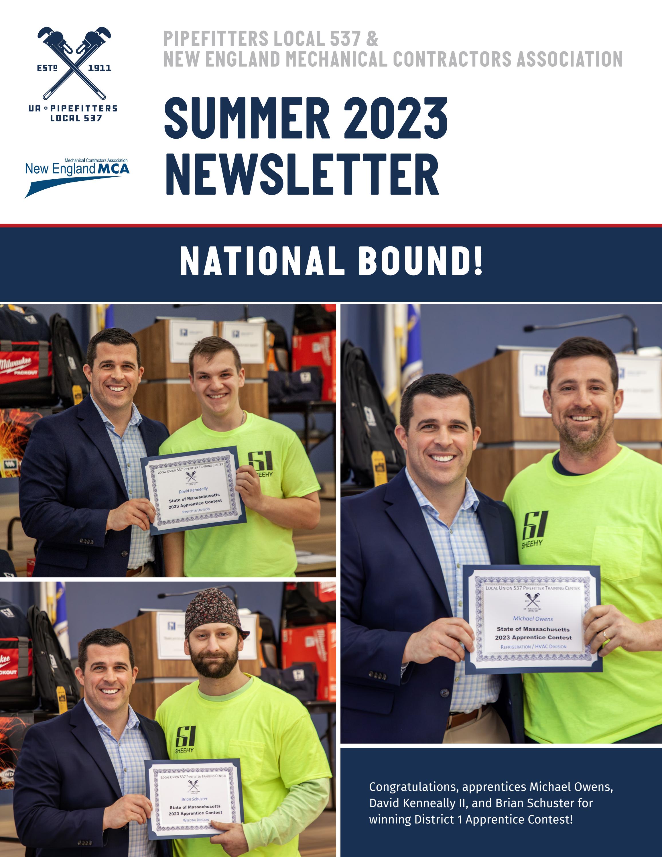 Pipefitters Local 537 Summer 2023 by Pipefitters 537 - Issuu