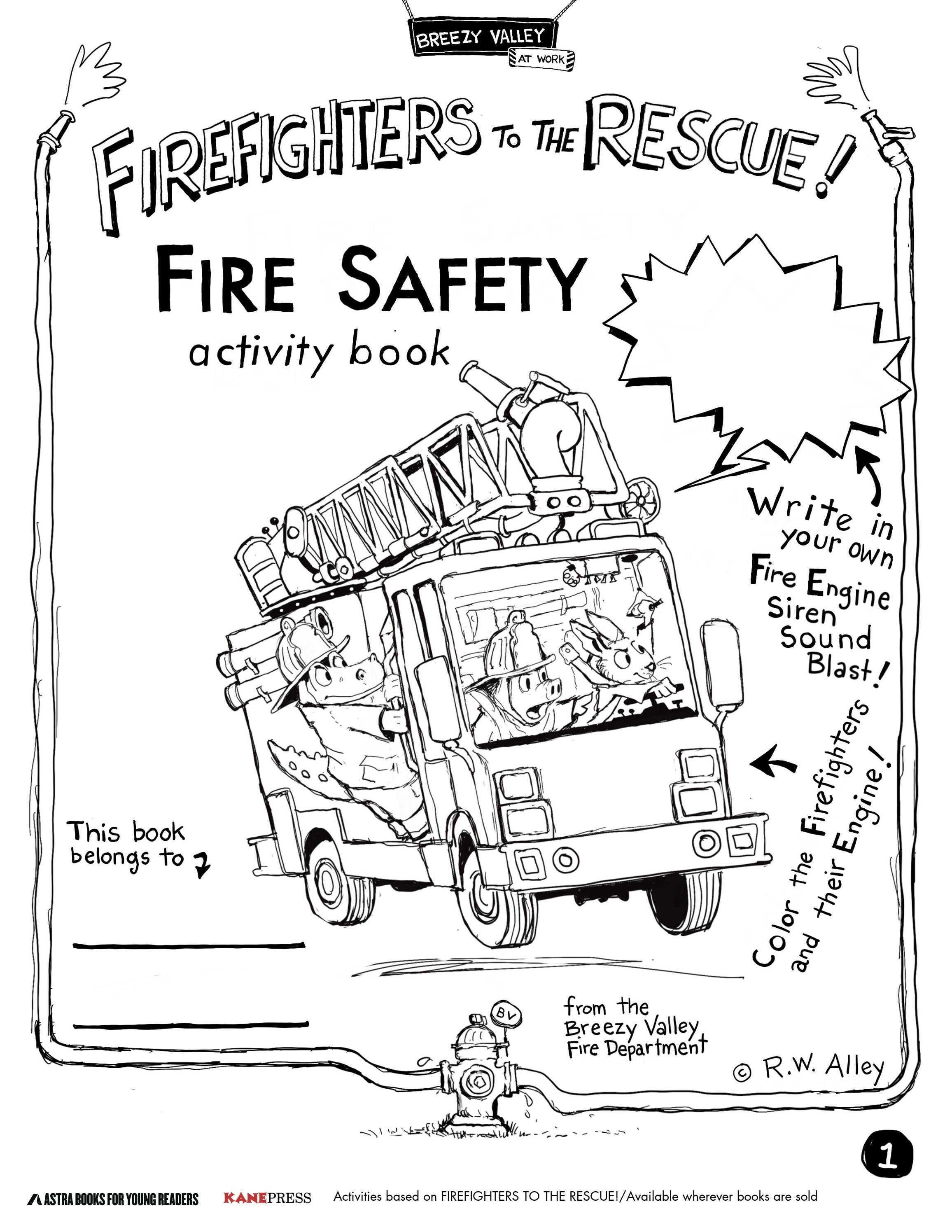 FIREFIGHTERS TO THE RESCUE! Activity Packet by Astra Publishing House ...
