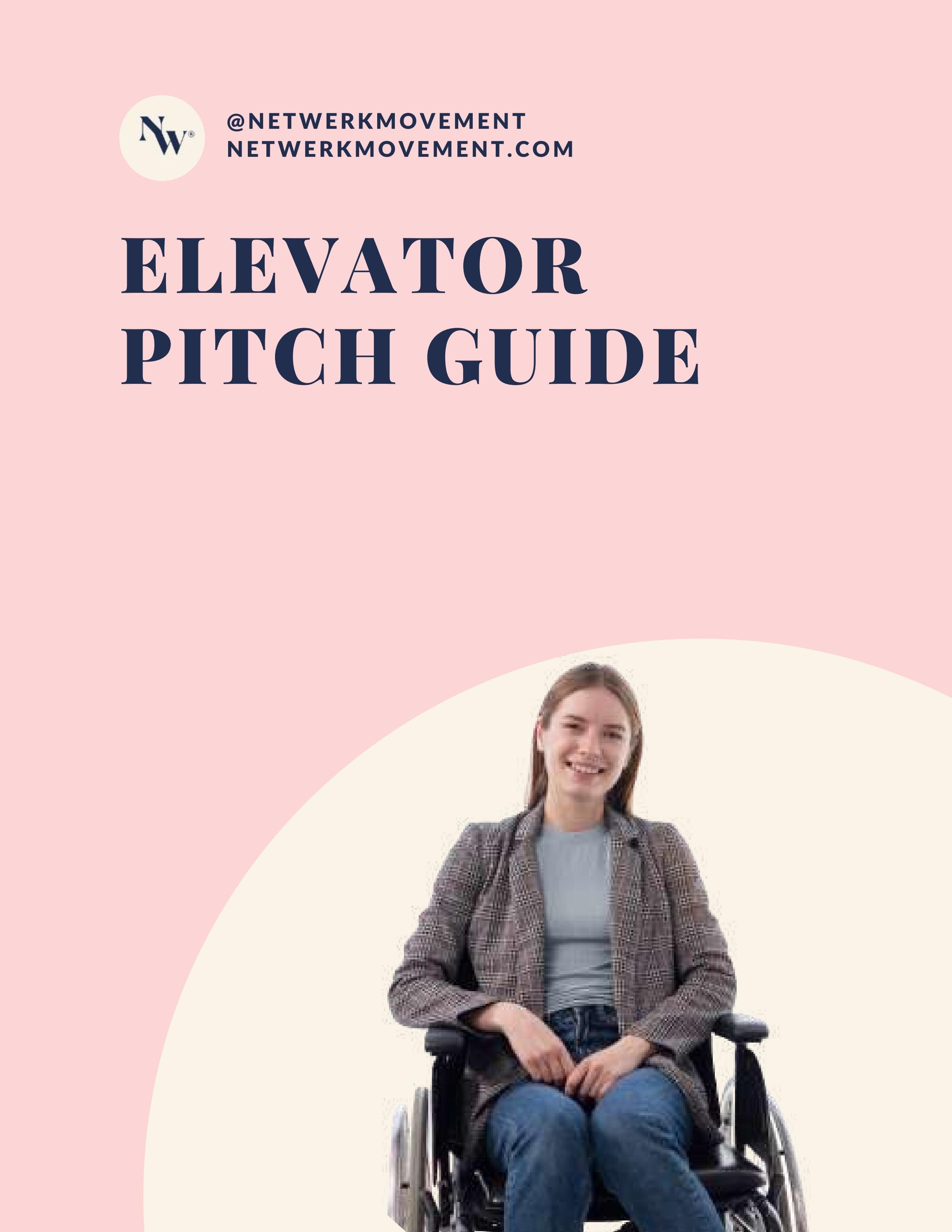Elevator Pitch Guide by NetWerk by NetWerk® - Issuu