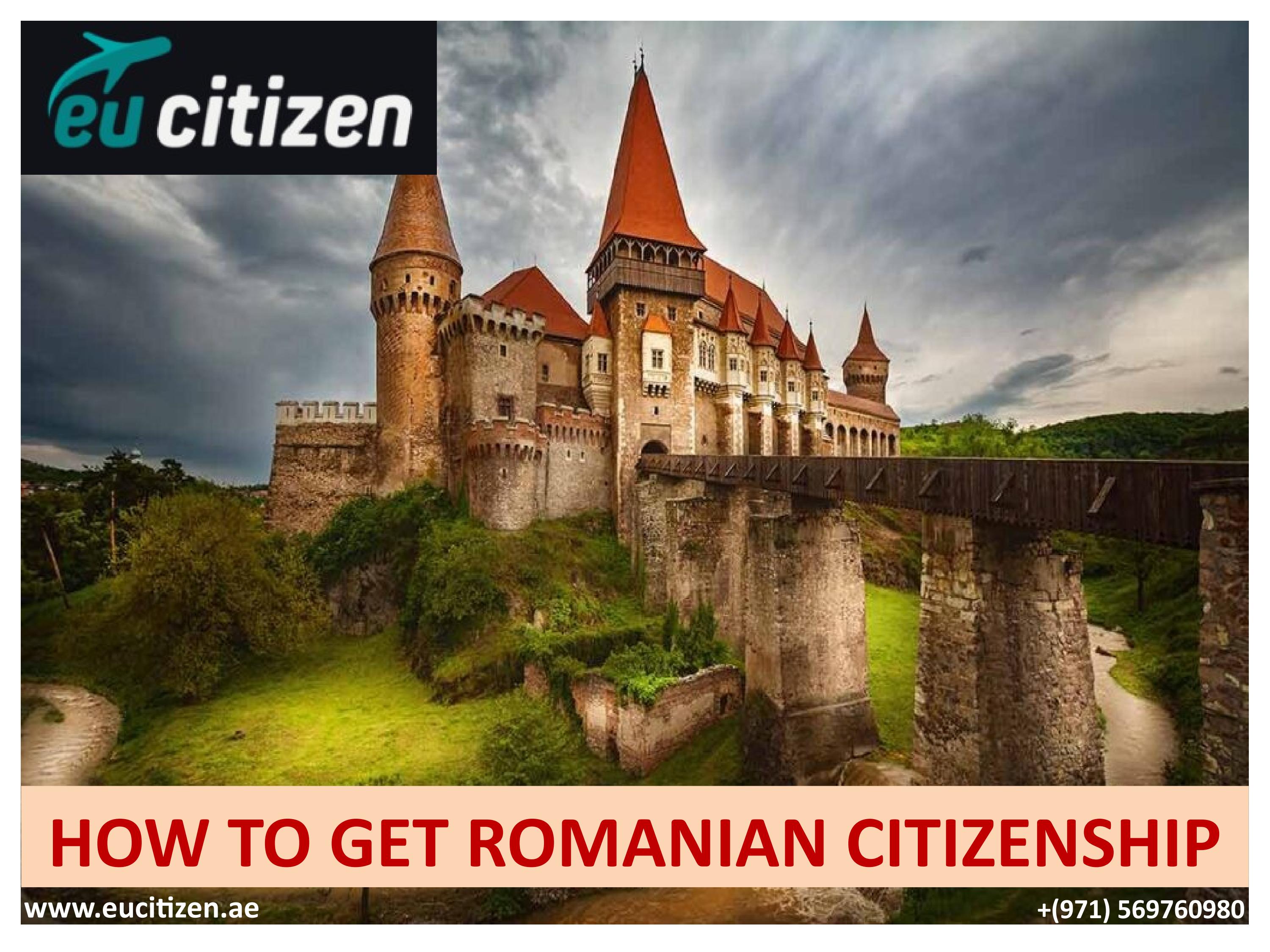 HOW TO GET ROMANIAN CITIZENSHIP.pptx by Eu citizen - Issuu