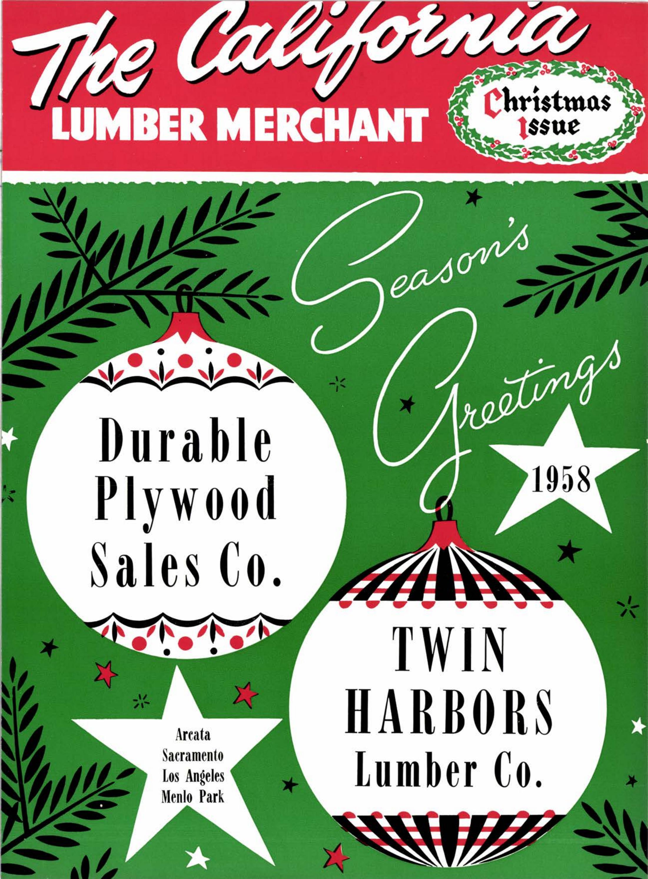 The California Lumber Merchant - December 1958 by 526 Media Group - Issuu