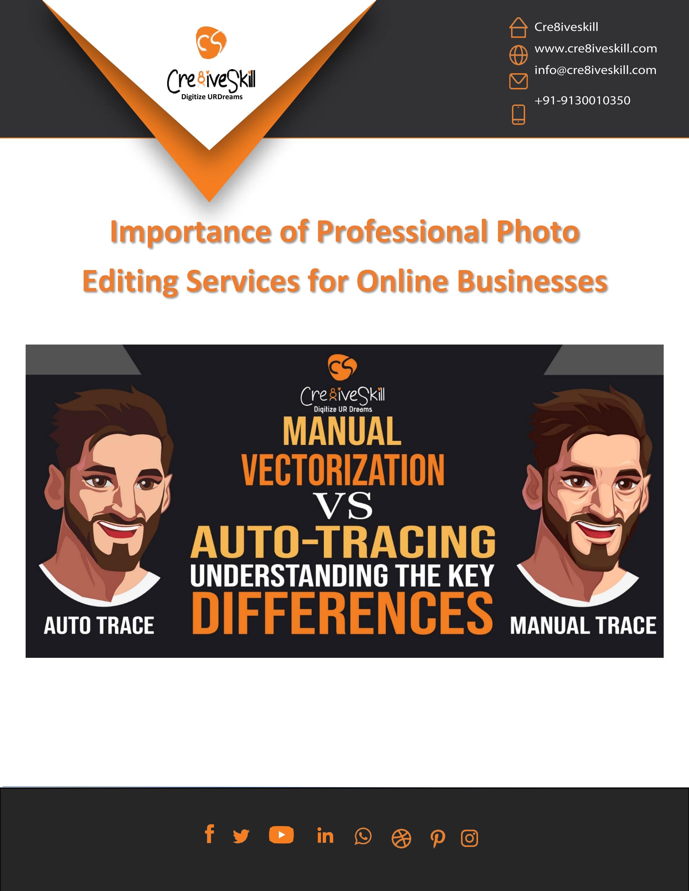Manual Vector Art Conversion Vs Auto-Tracing Software A Comparative Analysis by cre8ive Skill ...