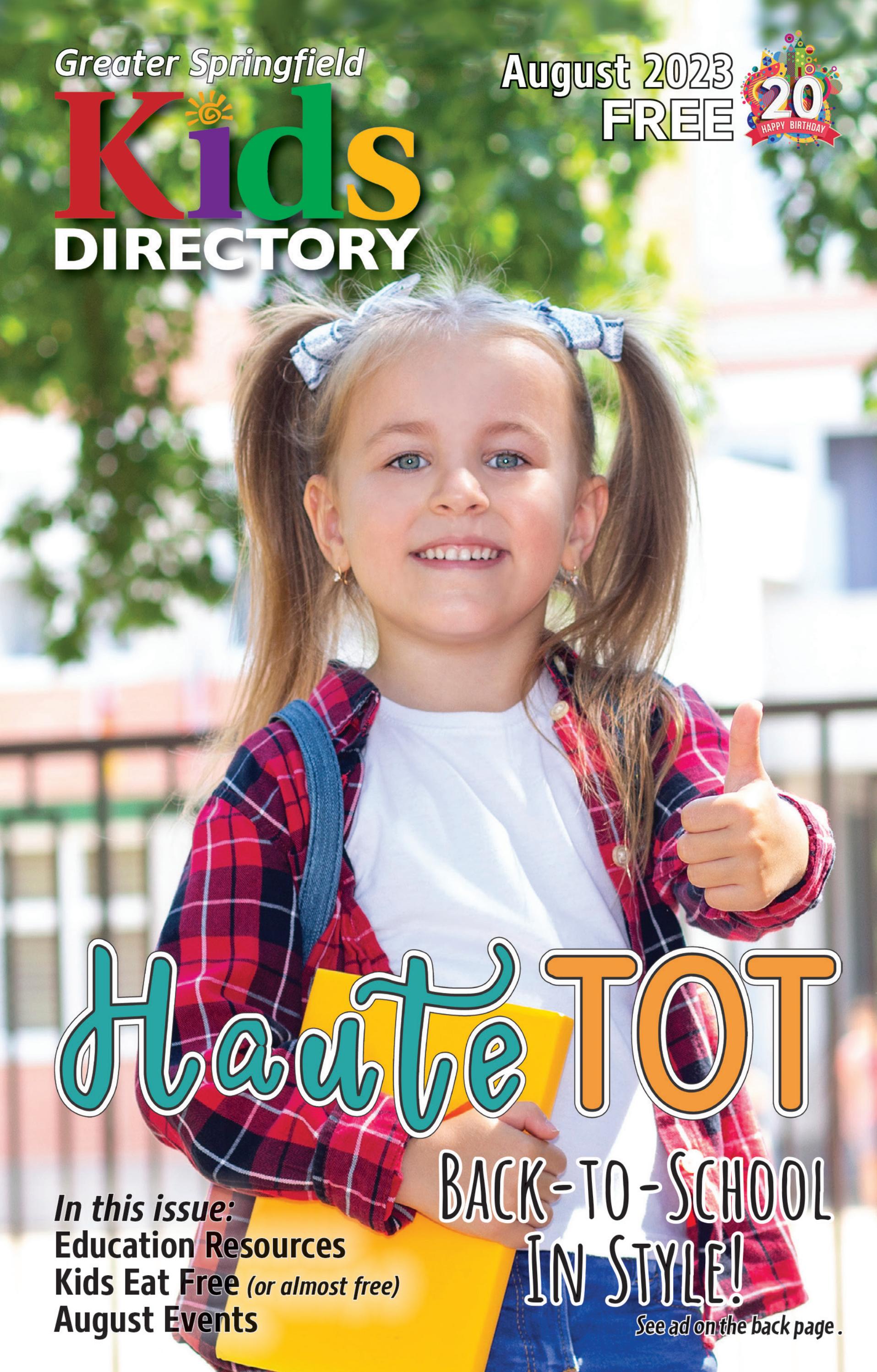 Springfield Kids Directory by Hidden Values - Issuu