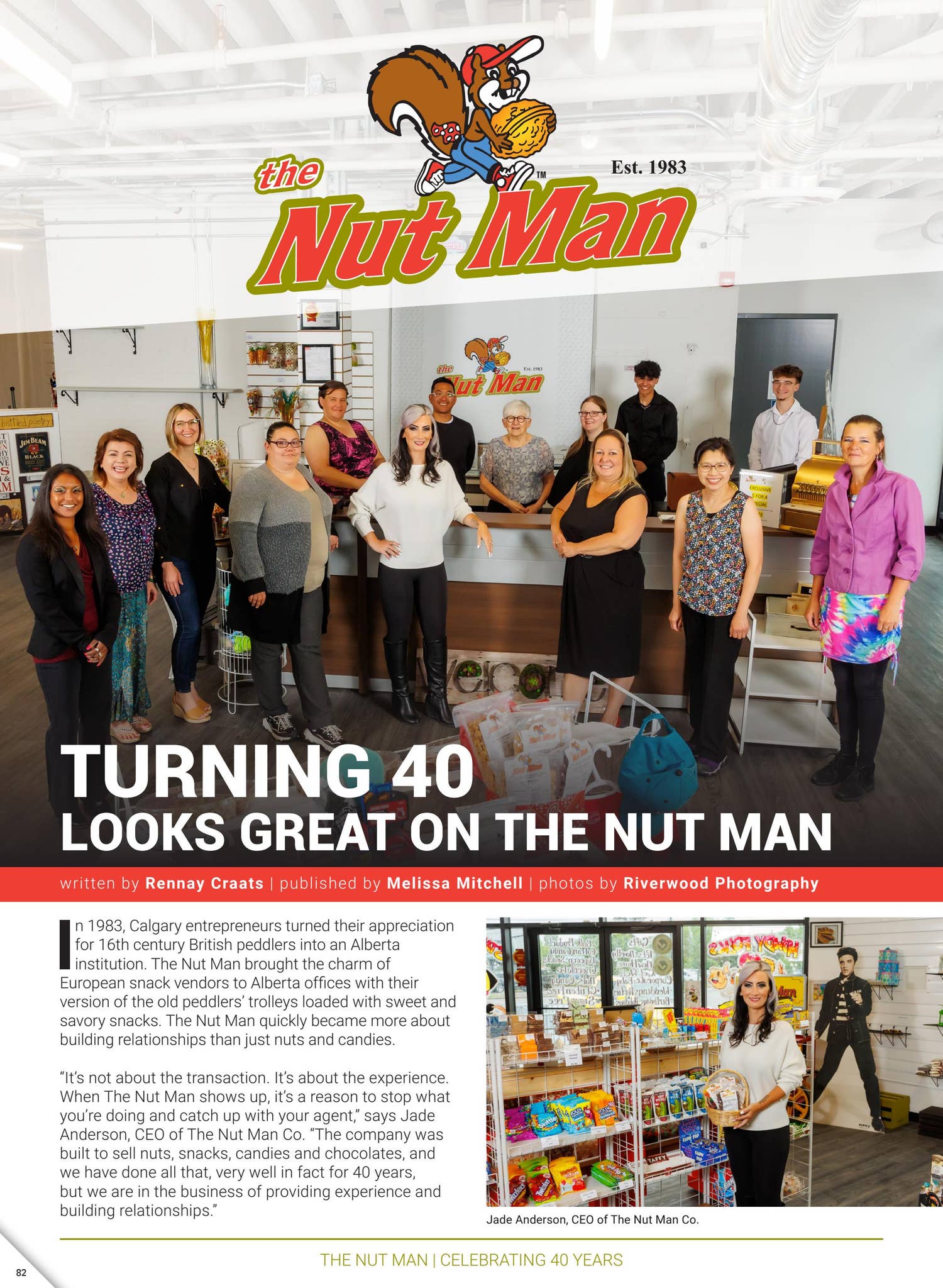 The Nut Man - Celebrating 40 Years by Business in Calgary - Issuu