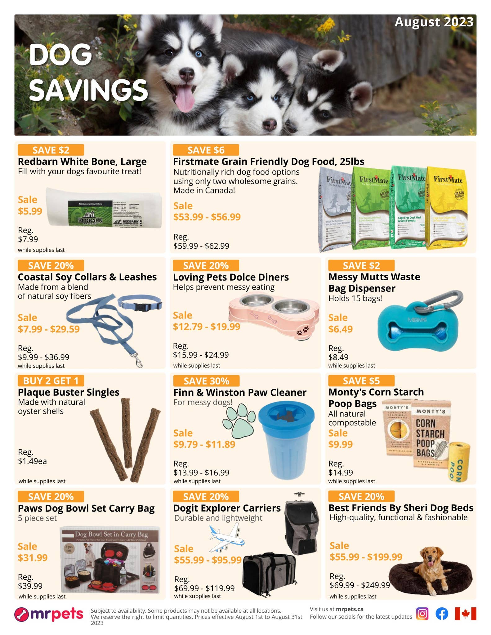 August Flyer 2023 by MrPets - Issuu
