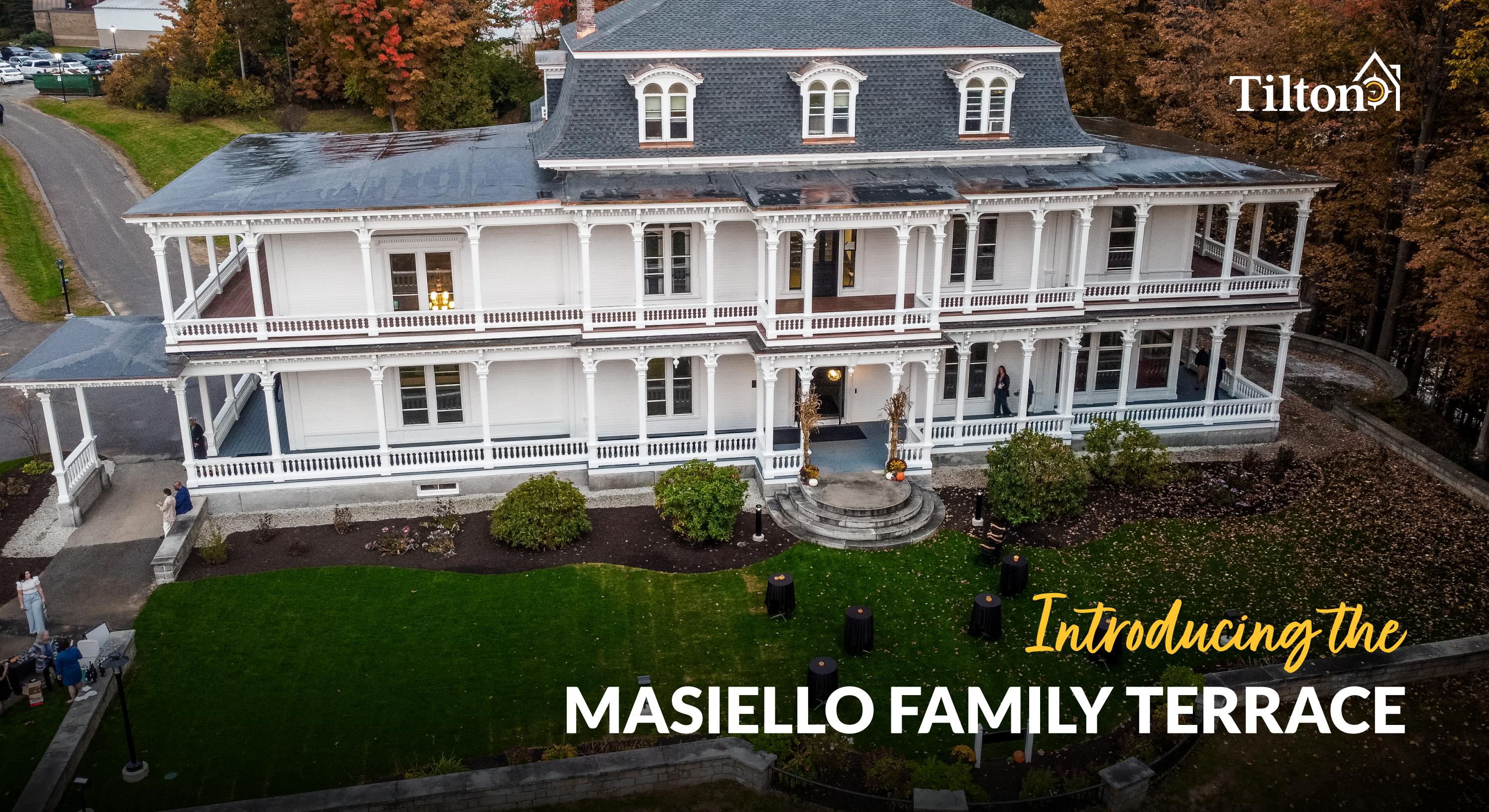 Momentum Series: The Masiello Family Terrace by Tilton School - Issuu