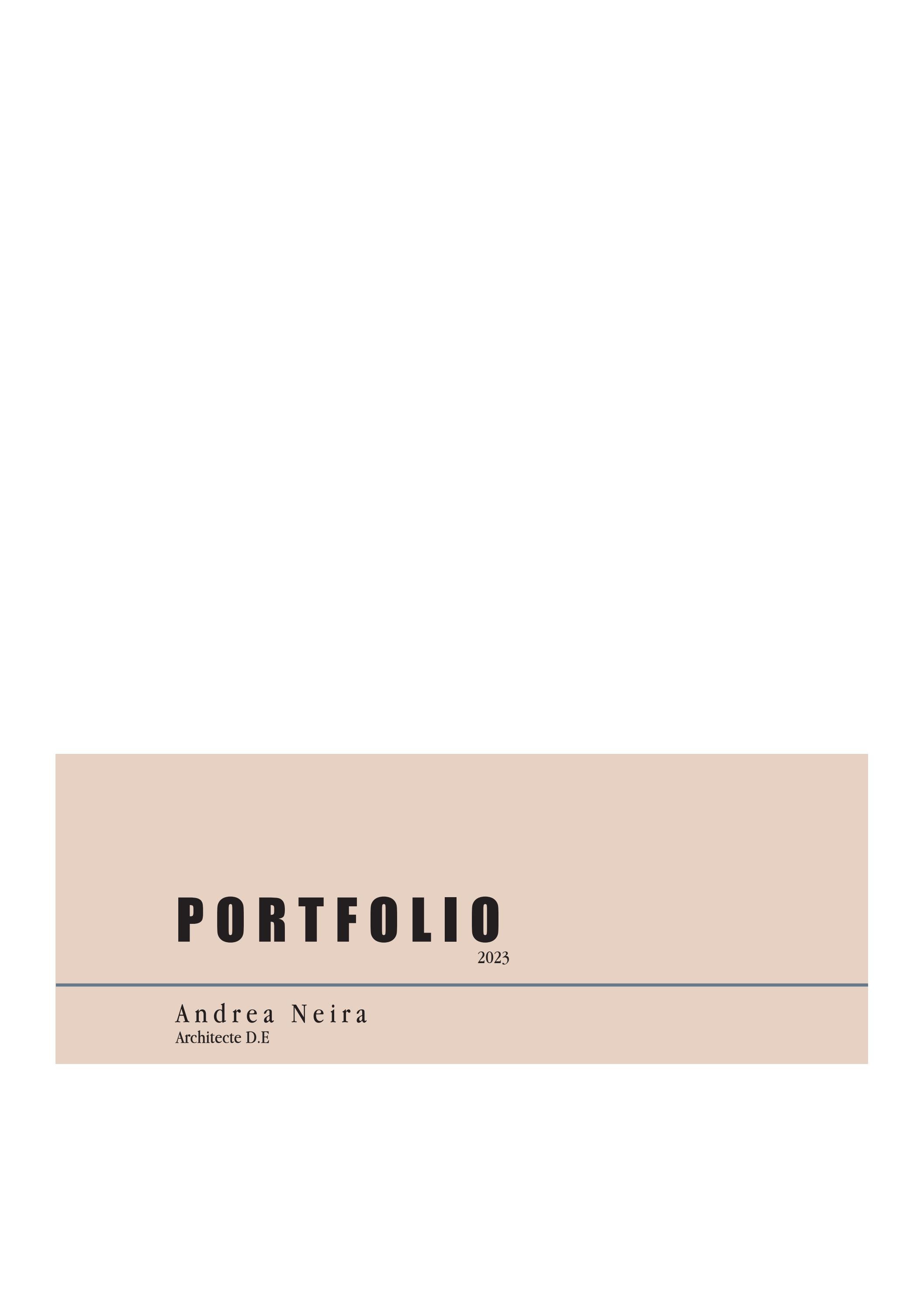 Portfolio architecture Andrea Neira by Andrea Neira - Issuu