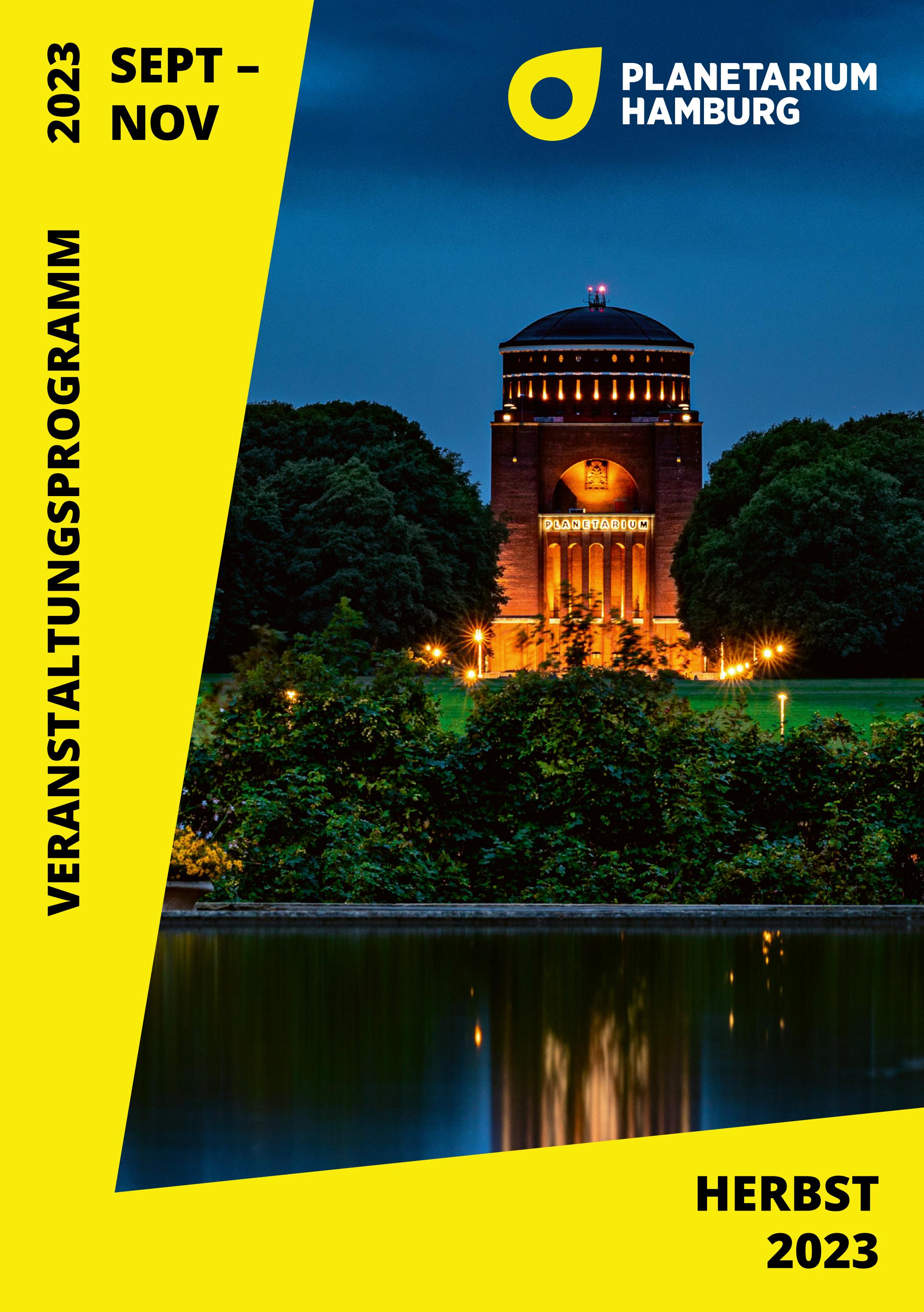 Programmheft Herbst 2023 by Planetarium Hamburg - Issuu