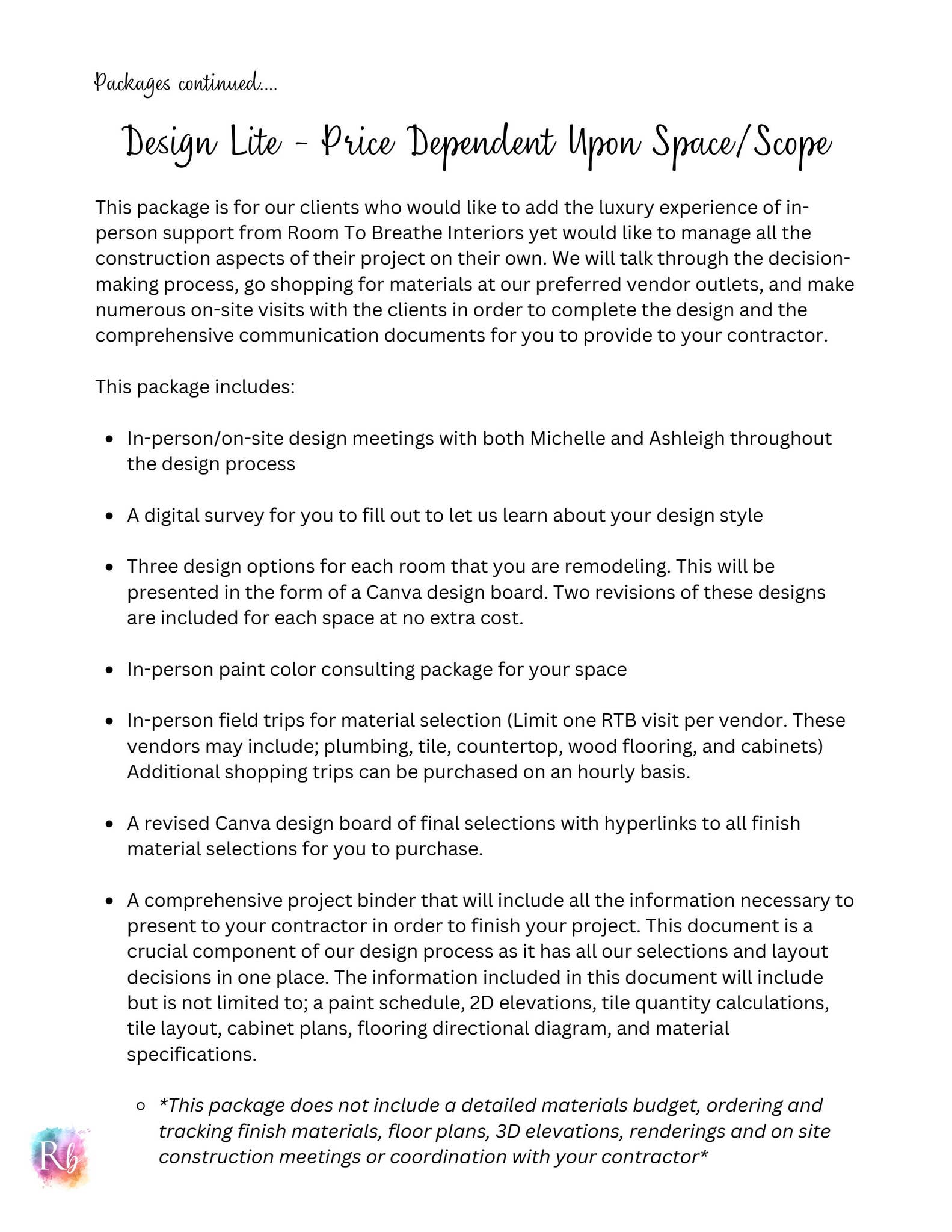 Introductory Packet by Ashleigh Laub - Issuu