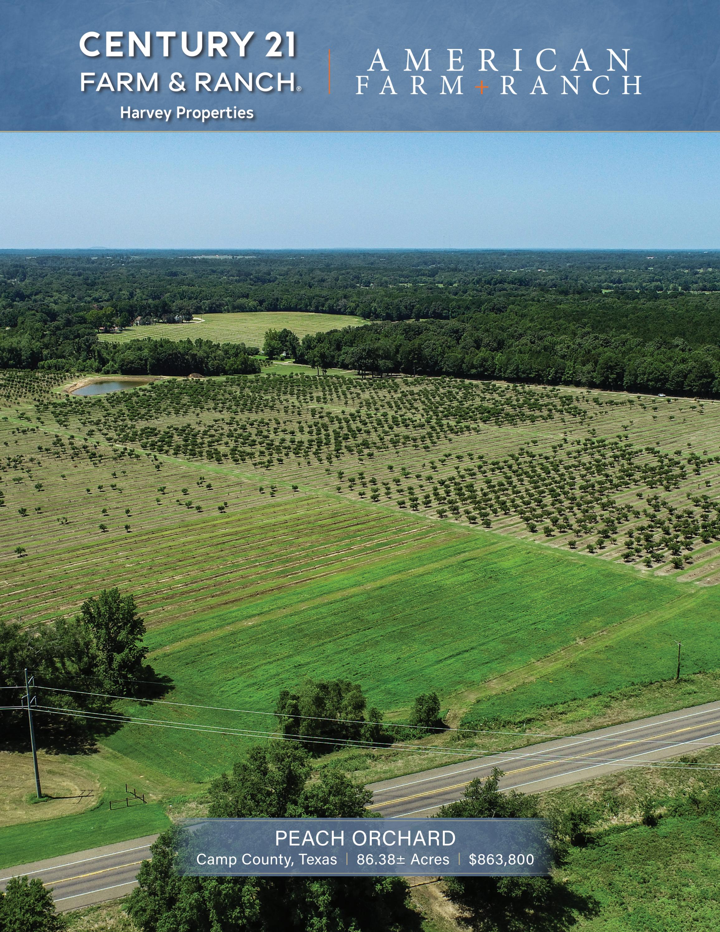 Peach Orchard, Camp County, Texas - Century21 Farm & Ranch by American ...