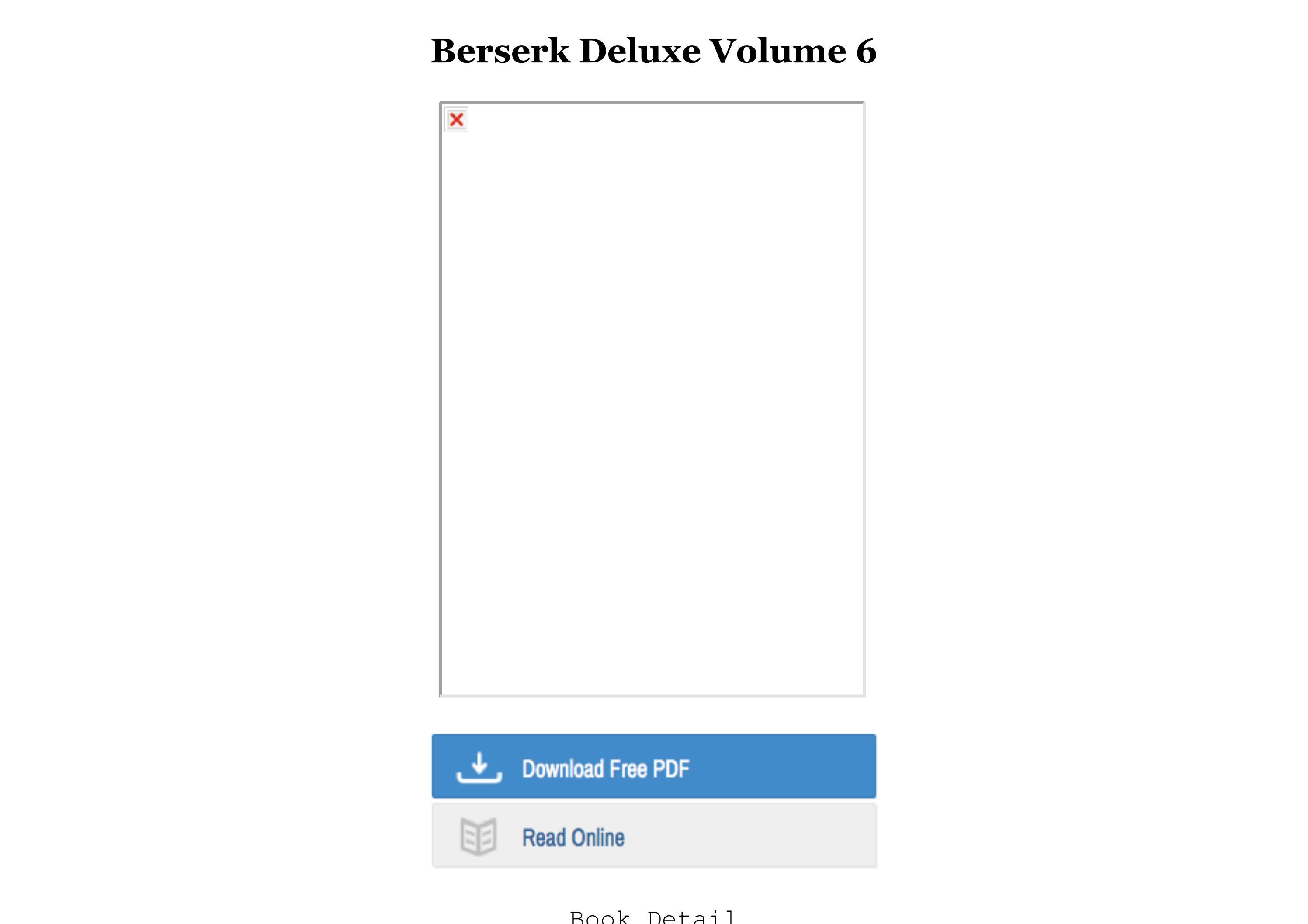 Read [PDF] Berserk Deluxe Volume 6 Full Books by FarahHalim - Issuu