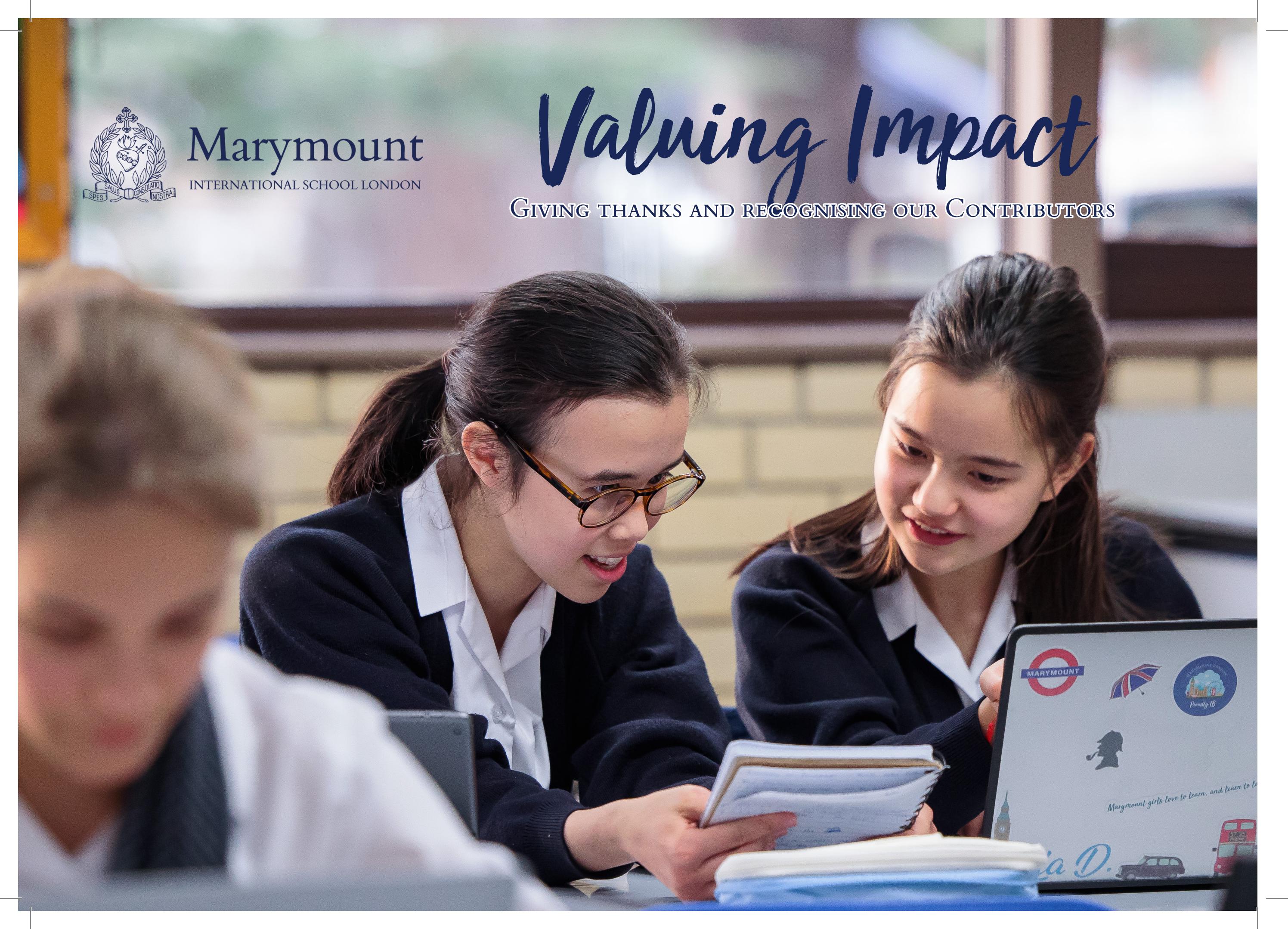 Impact Report 2022-23 by Marymount London - Issuu