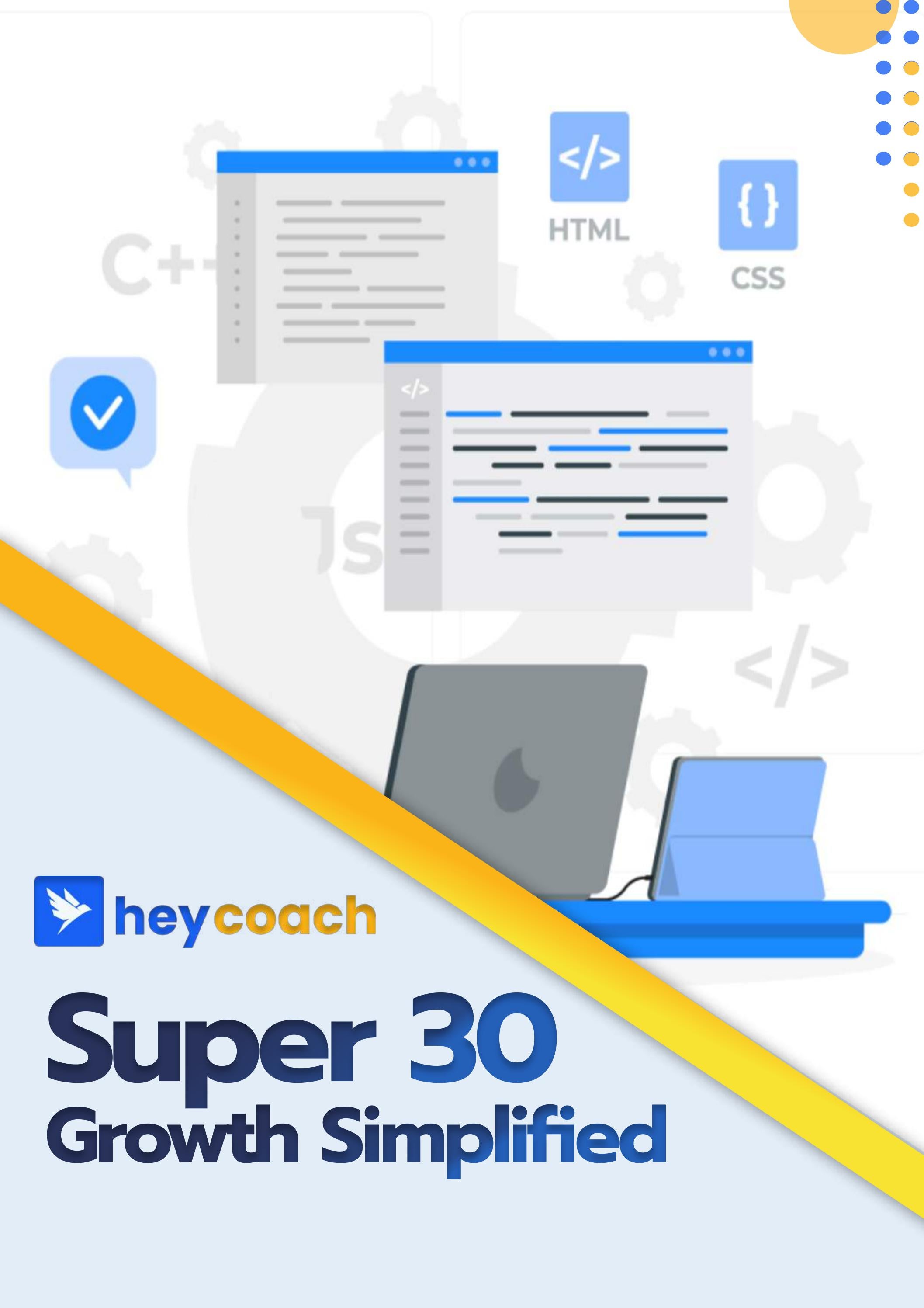 HeyCoach's Super 30 Brochure by HeyCoach - Issuu