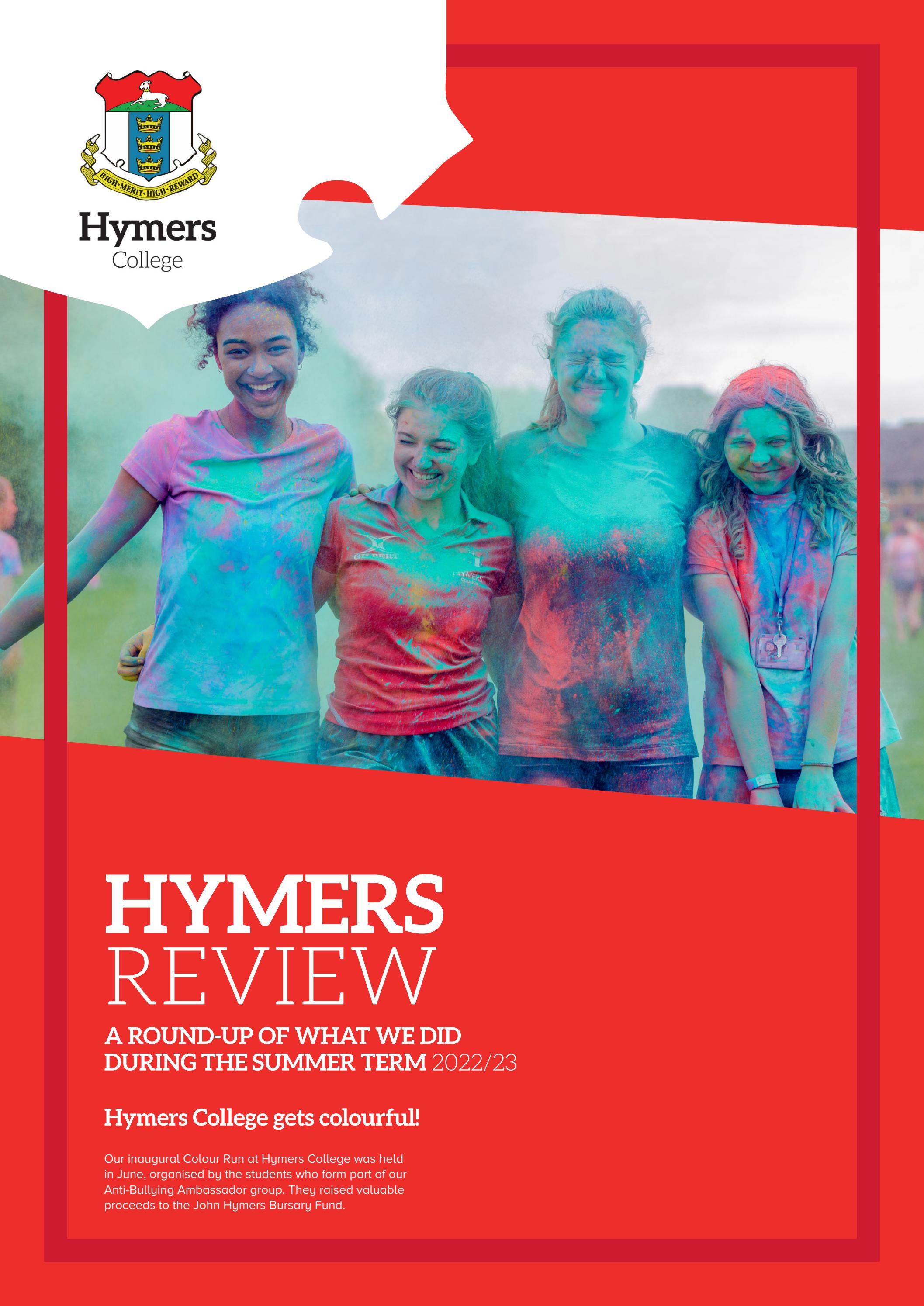 Hymers Review - Summer Term 2022-23 by marketing-hymers - Issuu