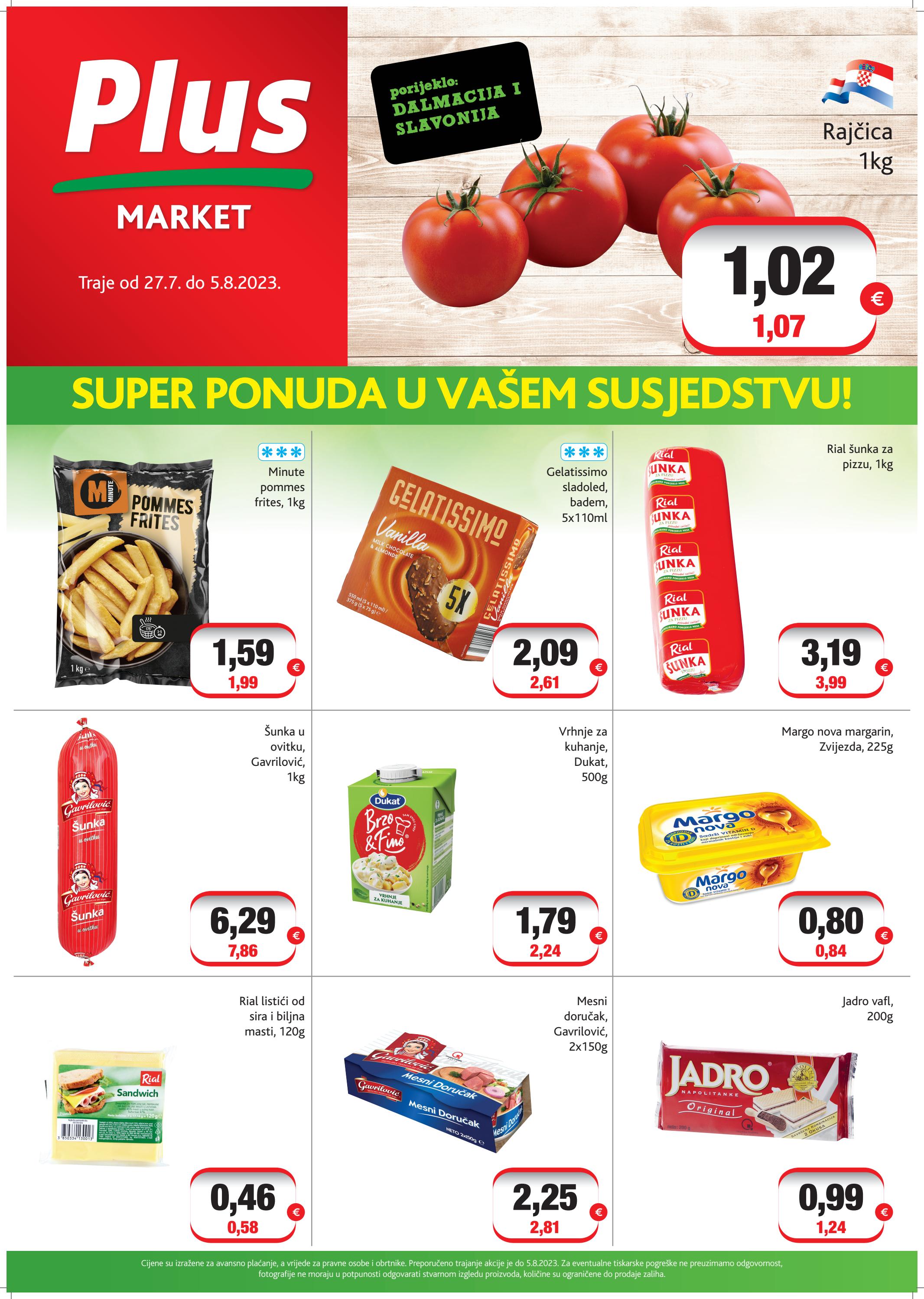 Velpro letak Plus market - od 27.7. do 5.8.2023. by Konzum - Issuu
