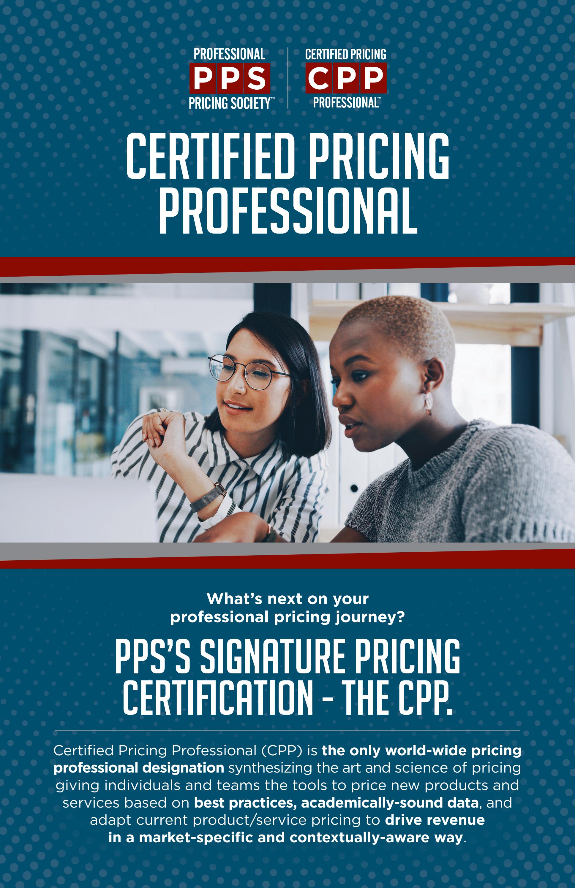 Certified Pricing Professional by Professional Pricing Society - Issuu