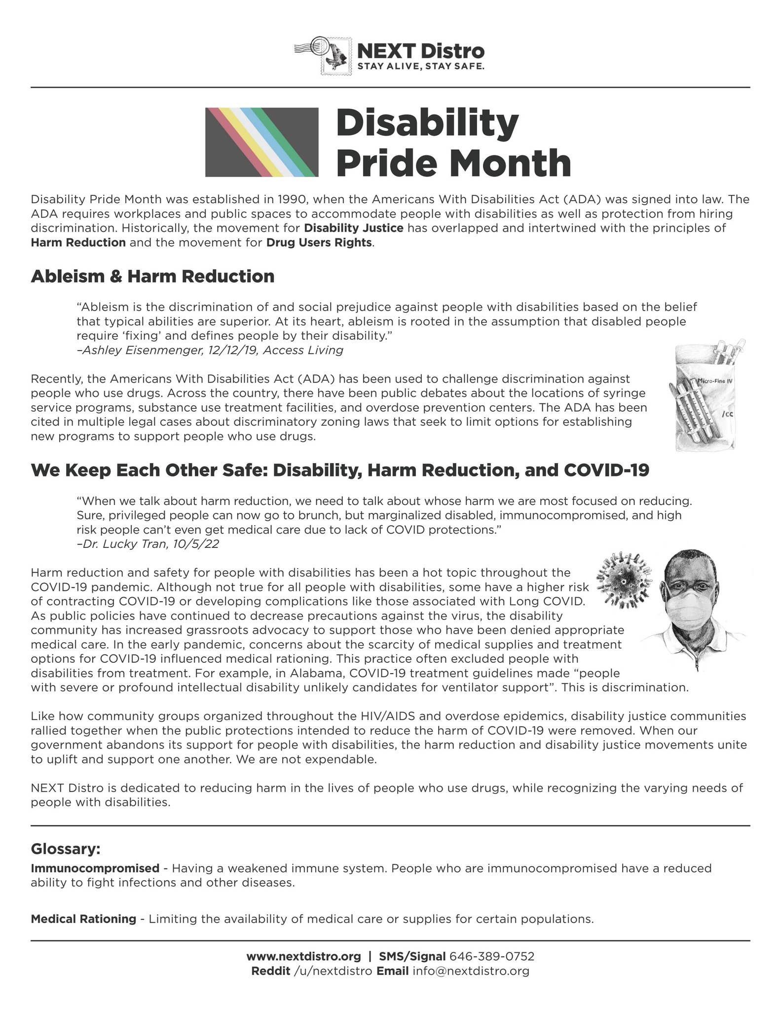 Disability Pride Month by nextdistro - Issuu
