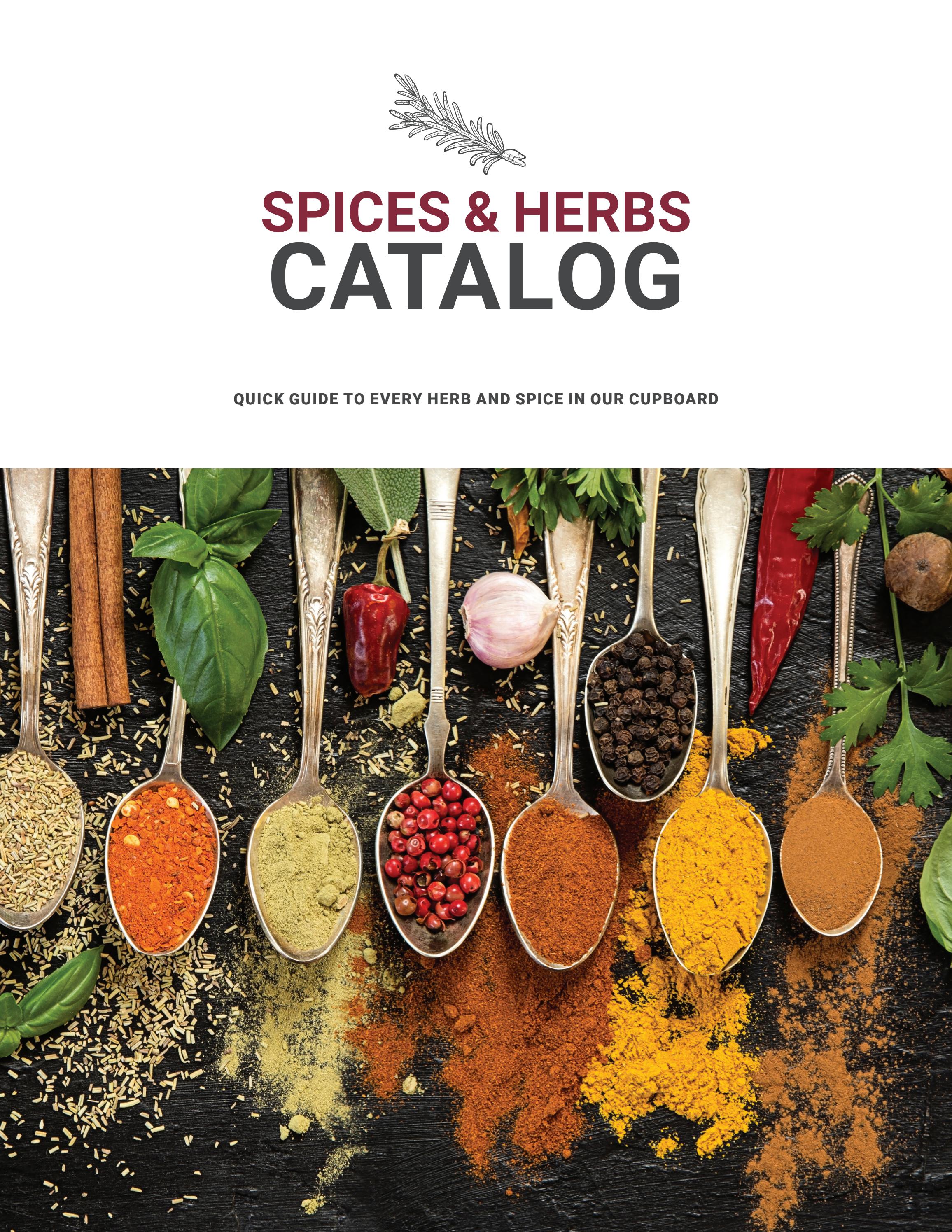 Spices & Herbs Catalog by delcofoods - Issuu