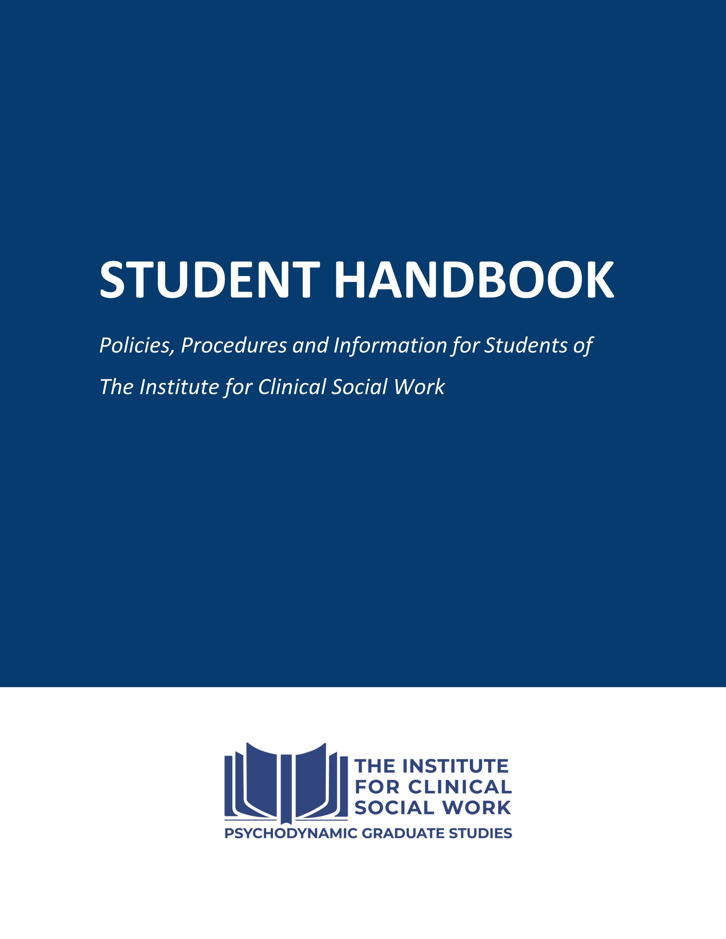 2023-24 student handbook by ICSW - Issuu