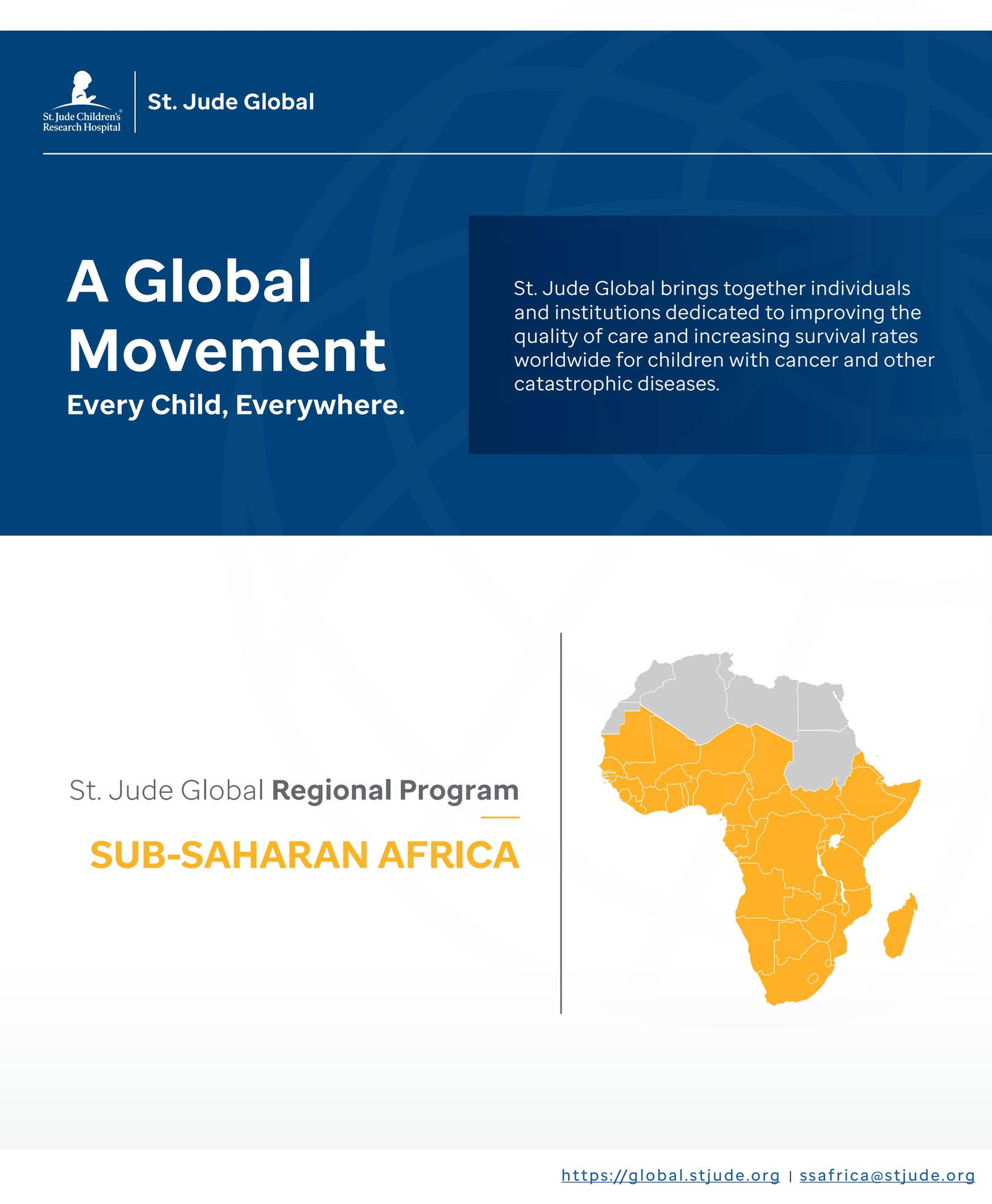 St. Jude Global Regional Program – Sub-Saharan Africa by sjcrh - Issuu