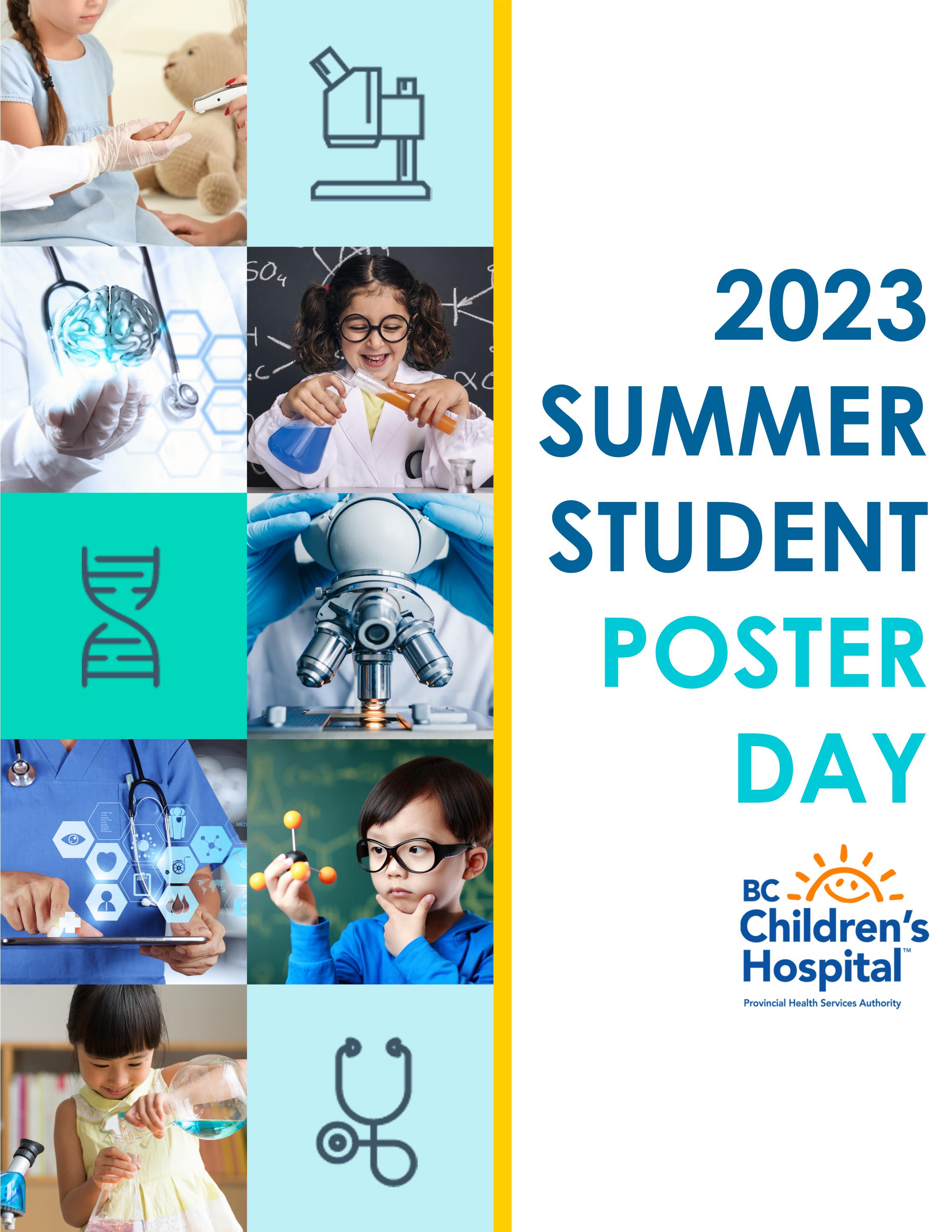 2023 Summer Student Research Program - Abstract Booklet by BC Children ...