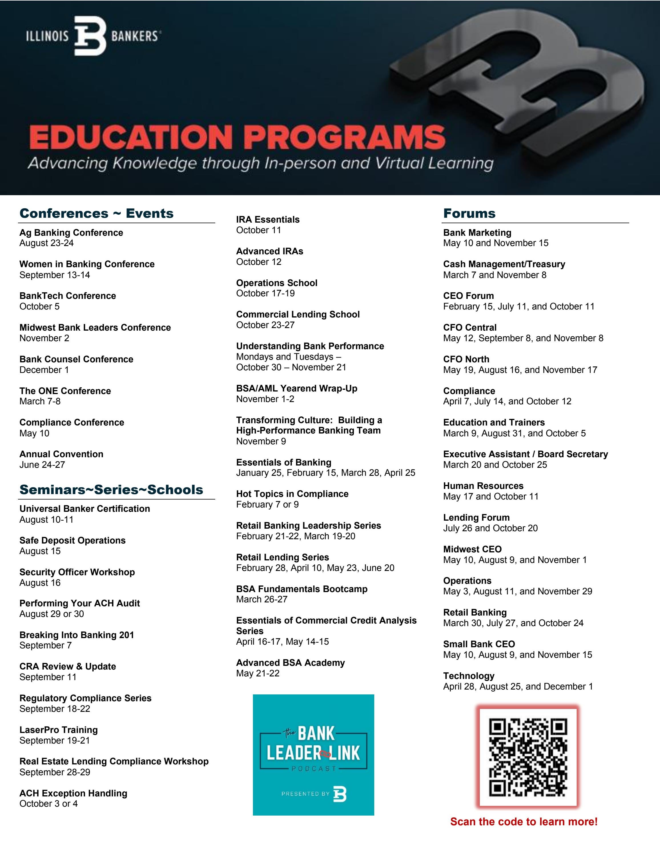 IBA Program and Events by Illinois Bankers - Issuu
