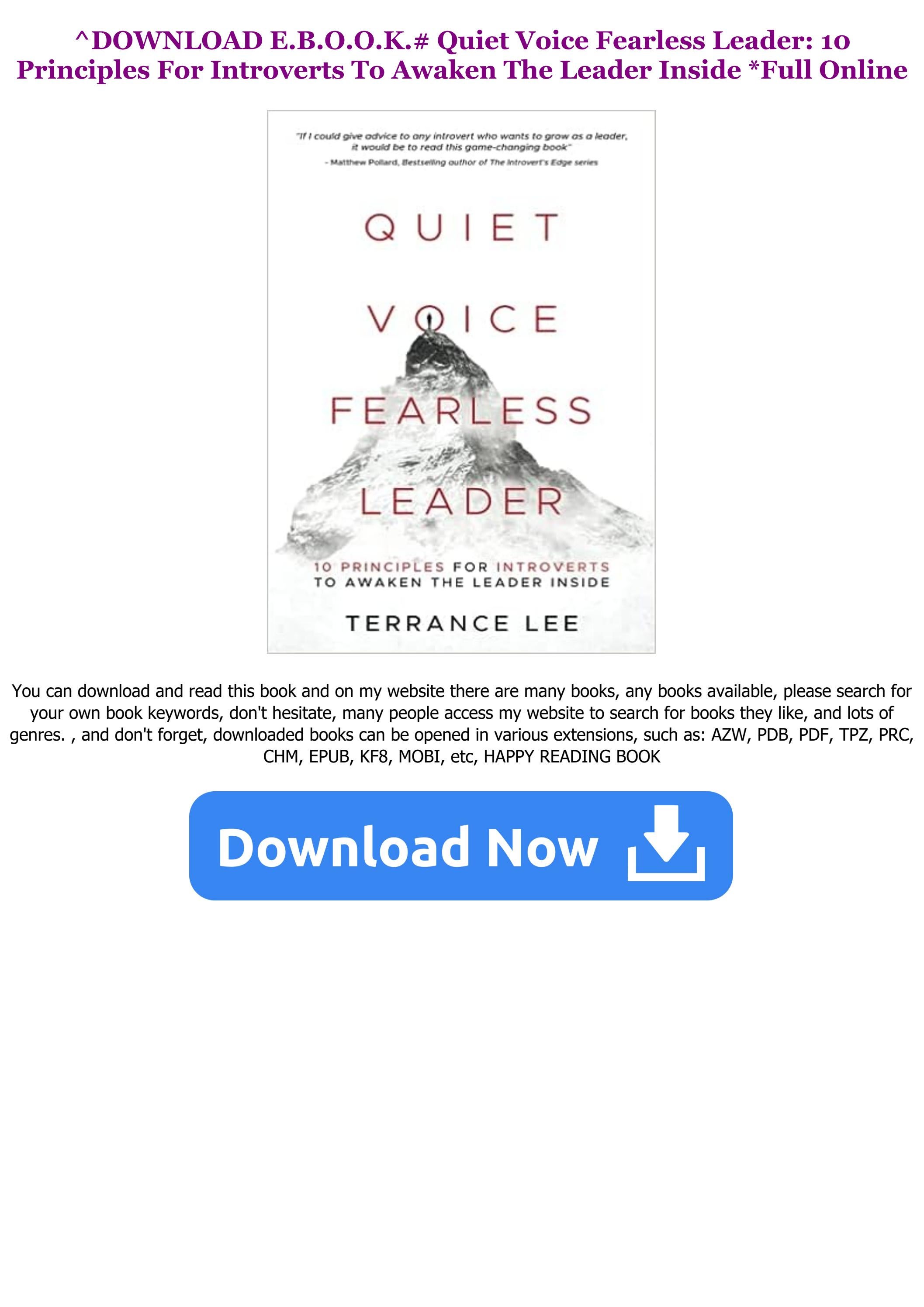 Quiet Voice