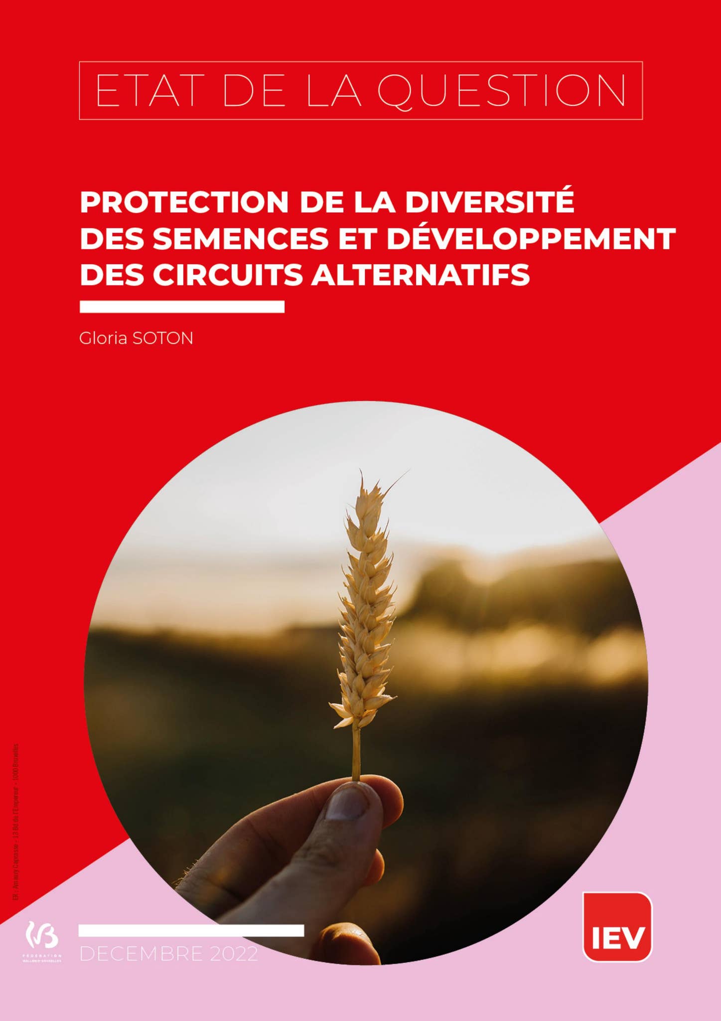 protection de la diversite des semences et developpement des circuits ...
