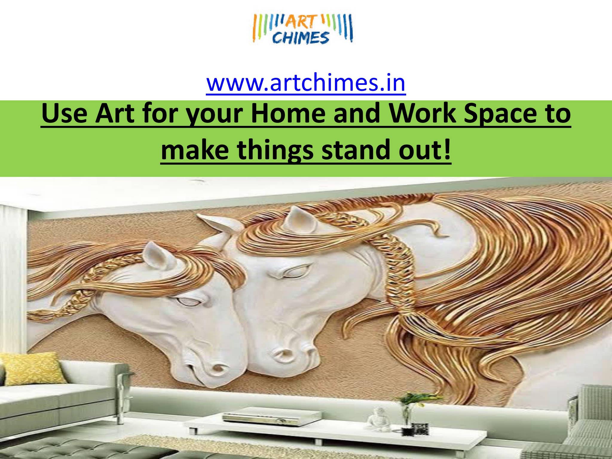 Use Art for your Home and Work Space to make things stand out! by Art ...