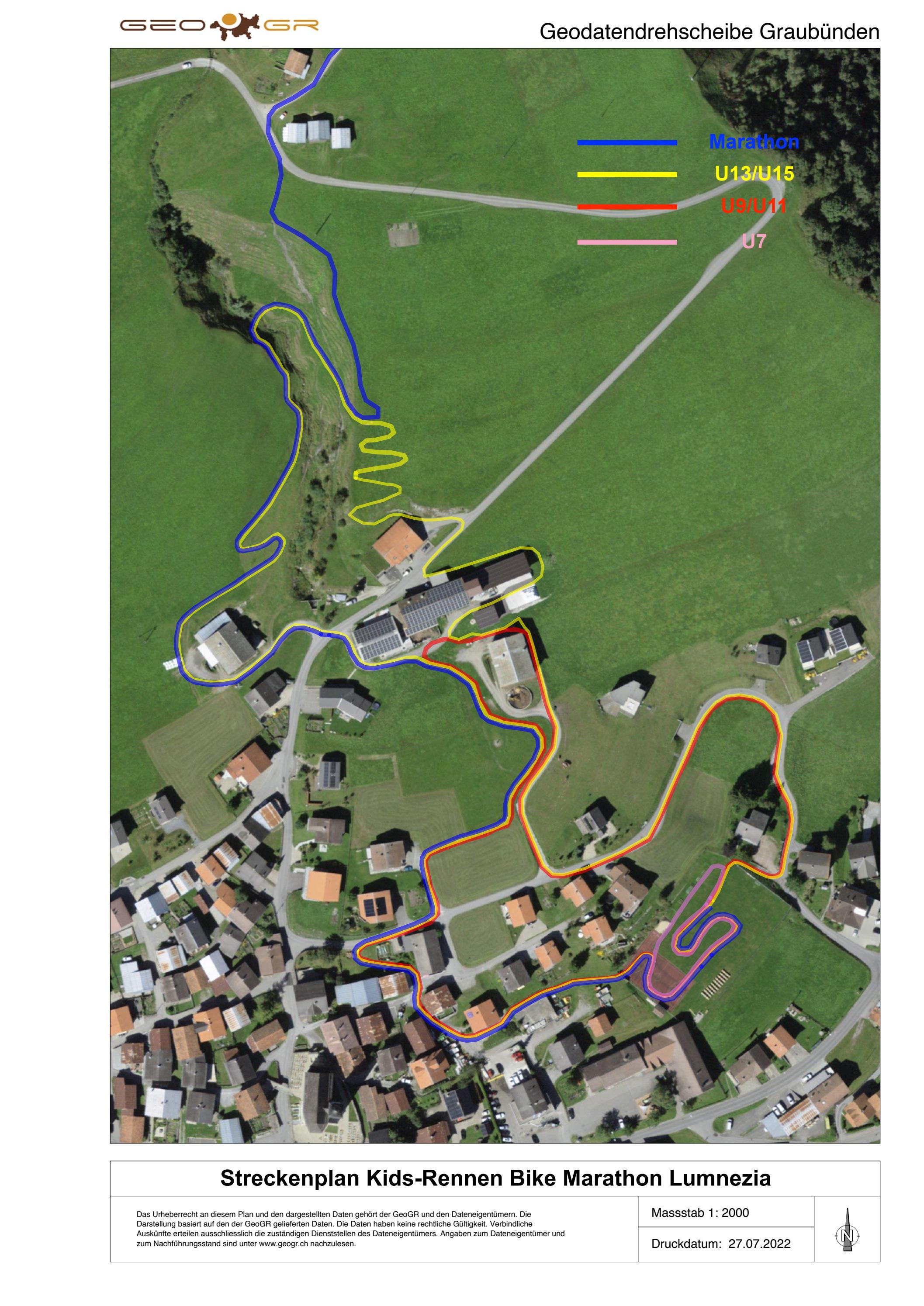 Bike Marathon Lumnezia Kids-Strecke by Surselva Tourismus - Issuu