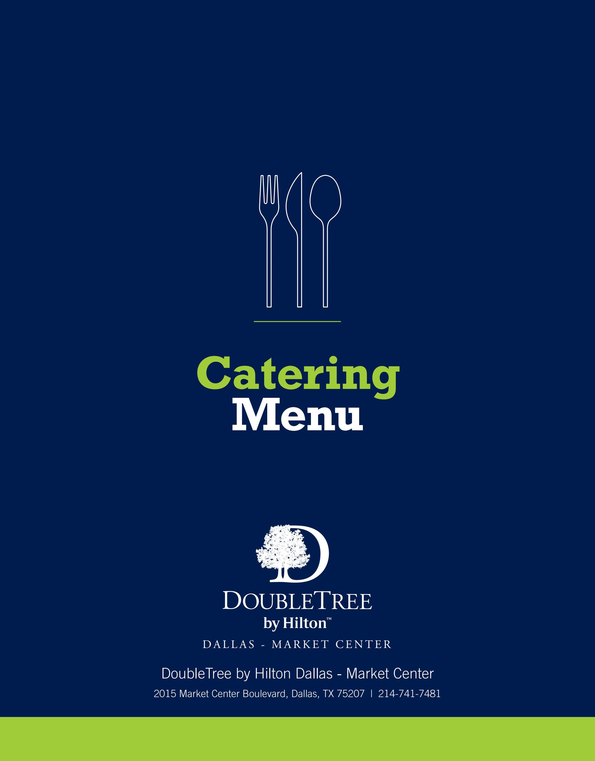 561 - Double Tree Dallas Catering Menu by Kinseth Hospitality Companies ...