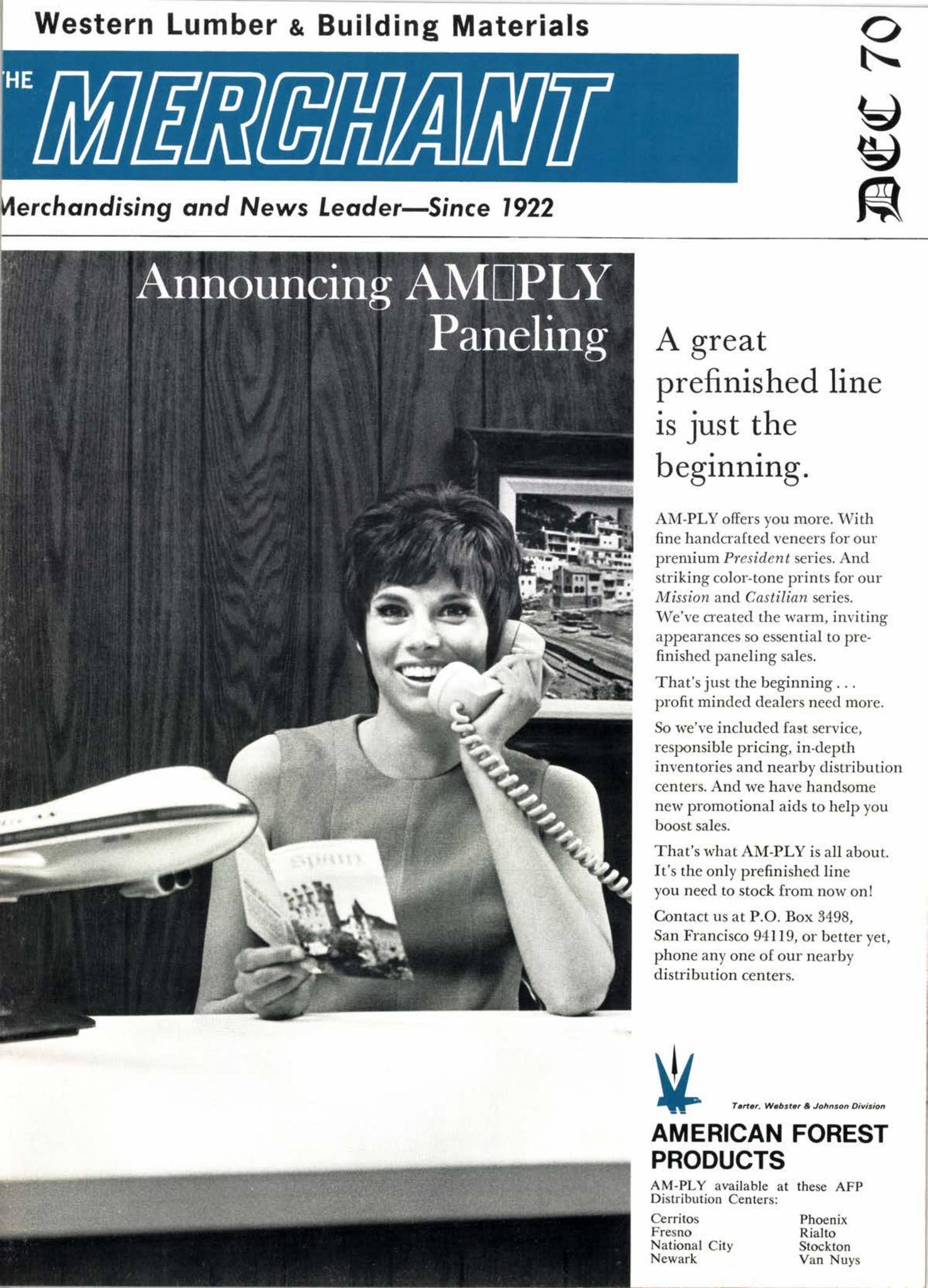 Merchant Magazine - December 1970 by 526 Media Group - Issuu