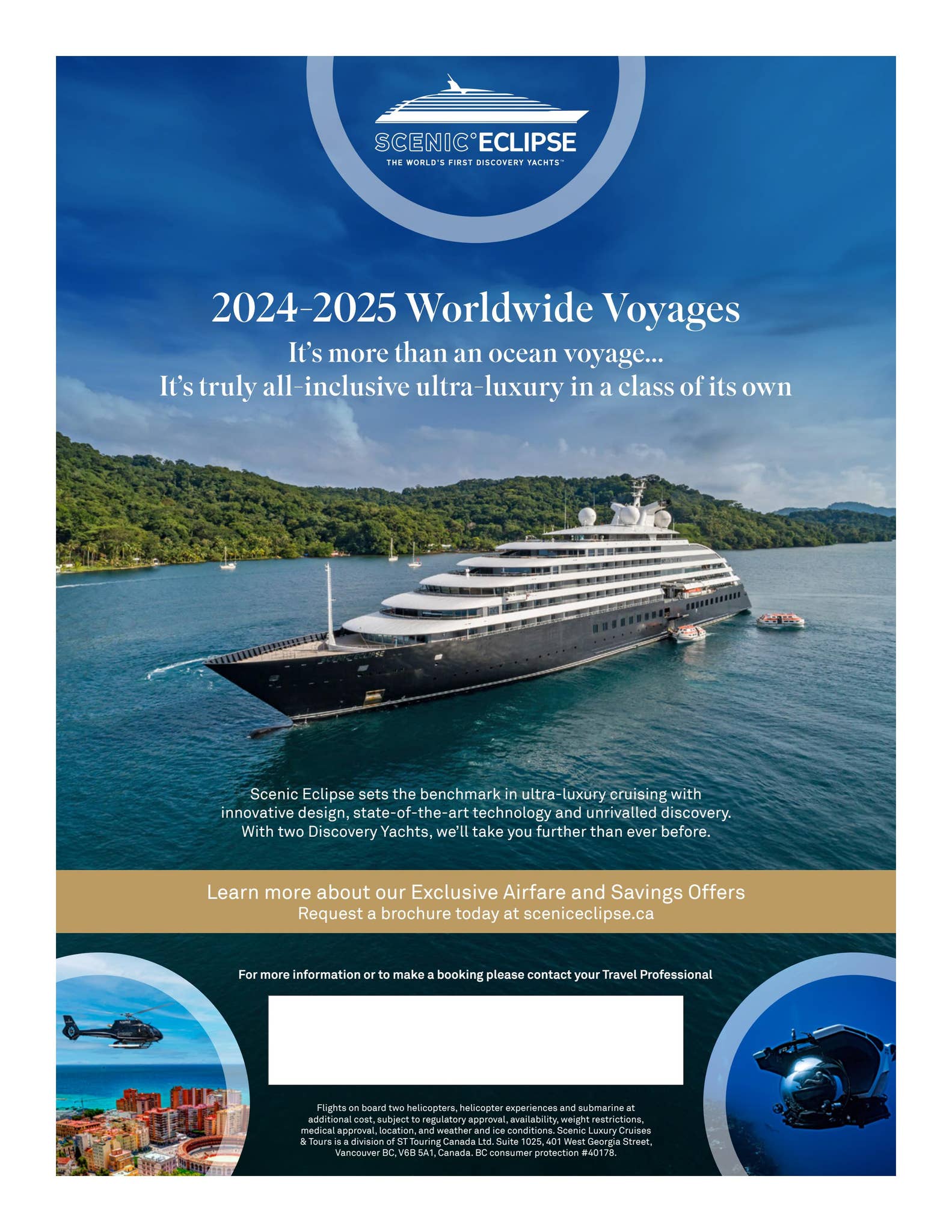 Eclipse 2024-2025 Worldwide Voyages - English Flyer by Scenic Canada ...