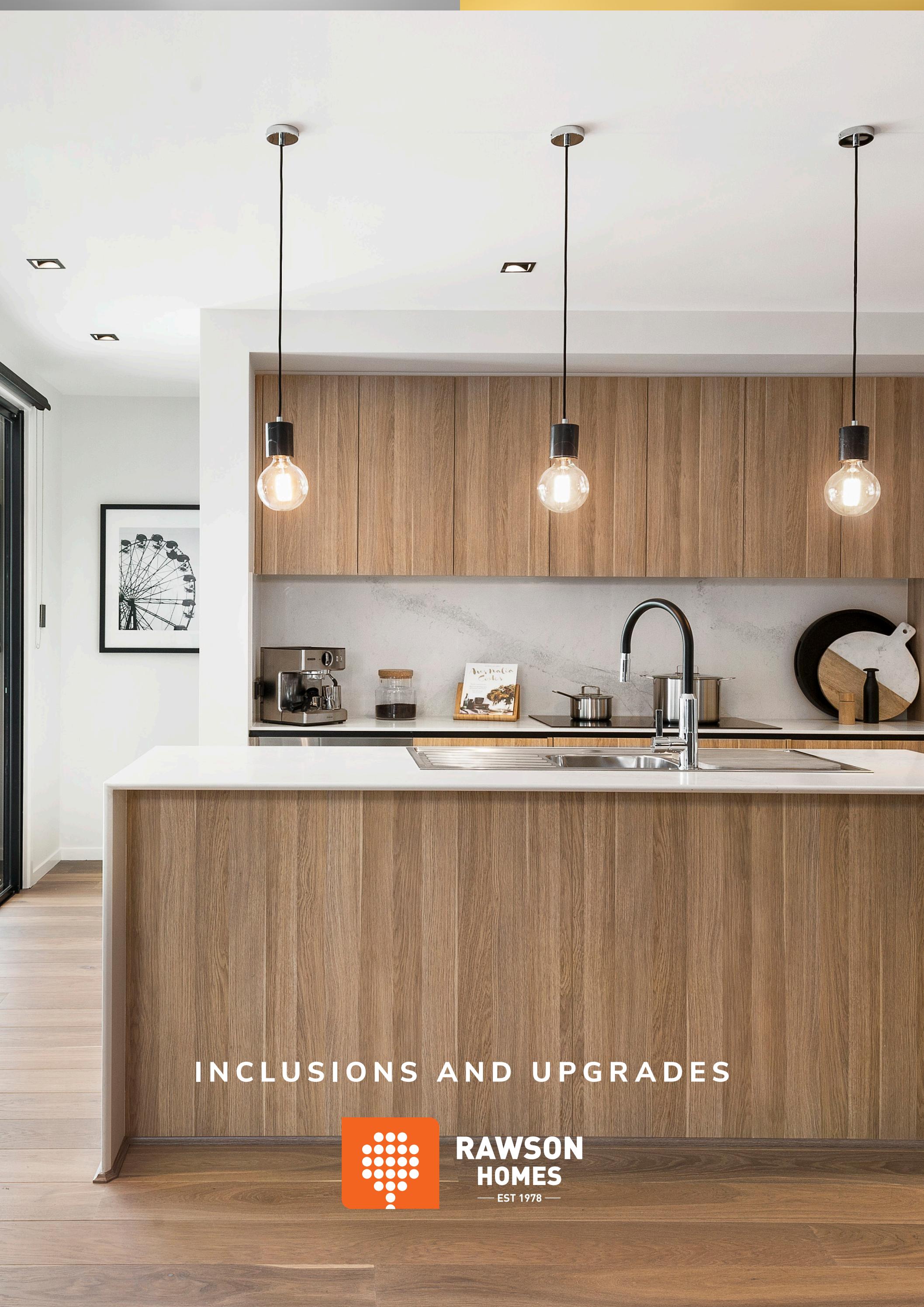 Inclusions and Upgrades Comparison Guide by Rawson Group - Issuu