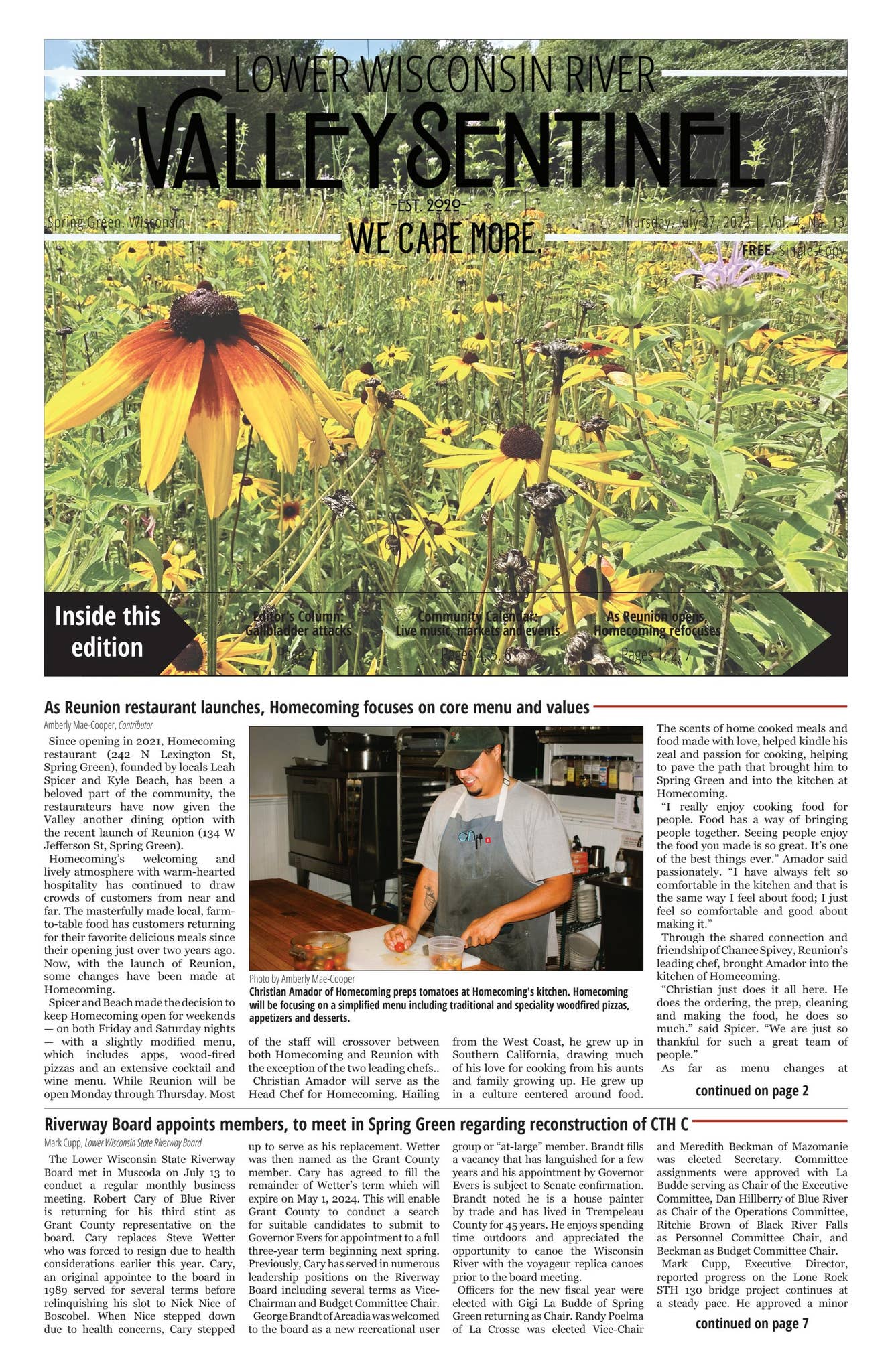 Valley Sentinel - 07-27-2023 by Valley Sentinel - Issuu