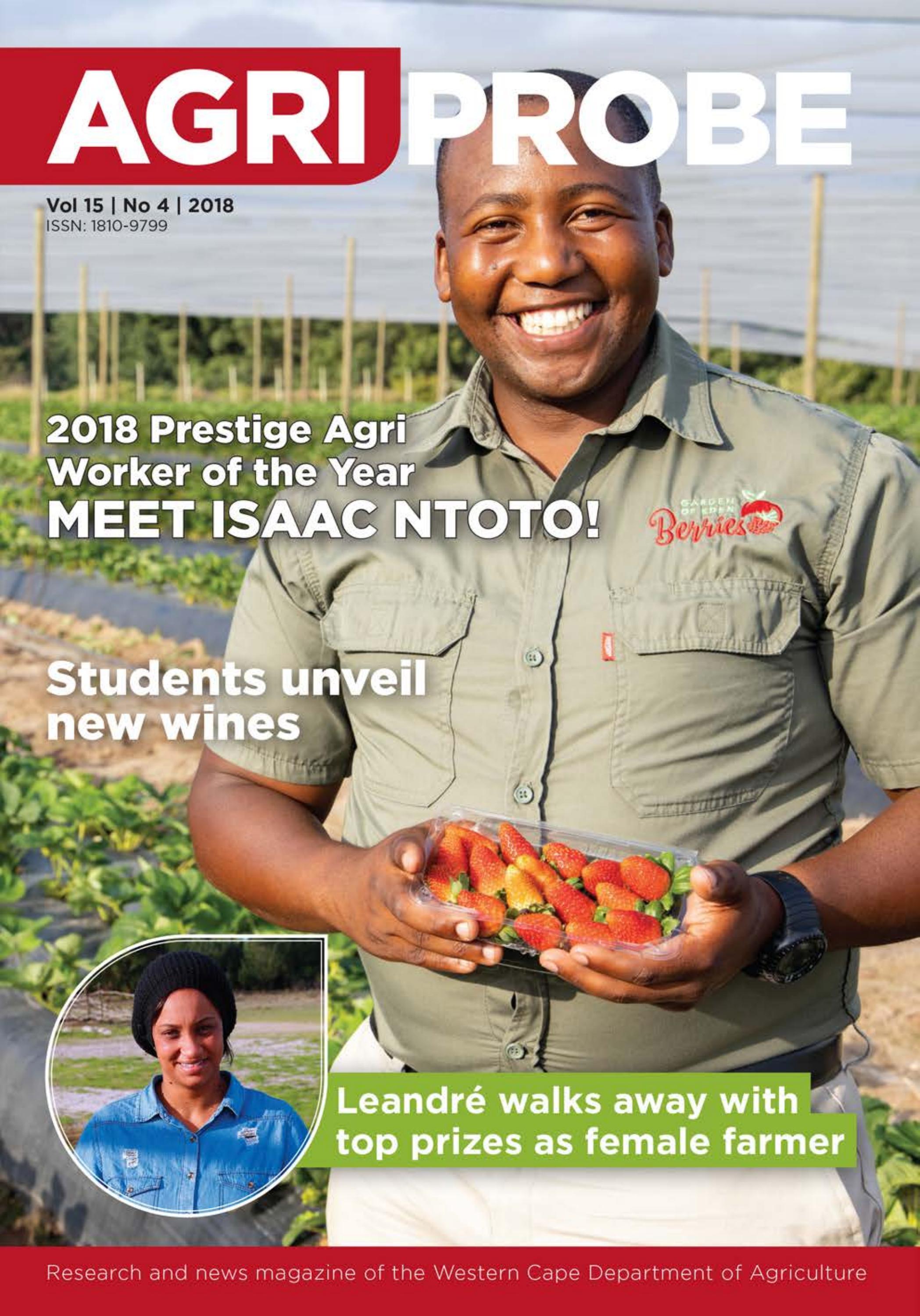 AgriProbe Vol 15 No 4 by WCDOA pubs - Issuu