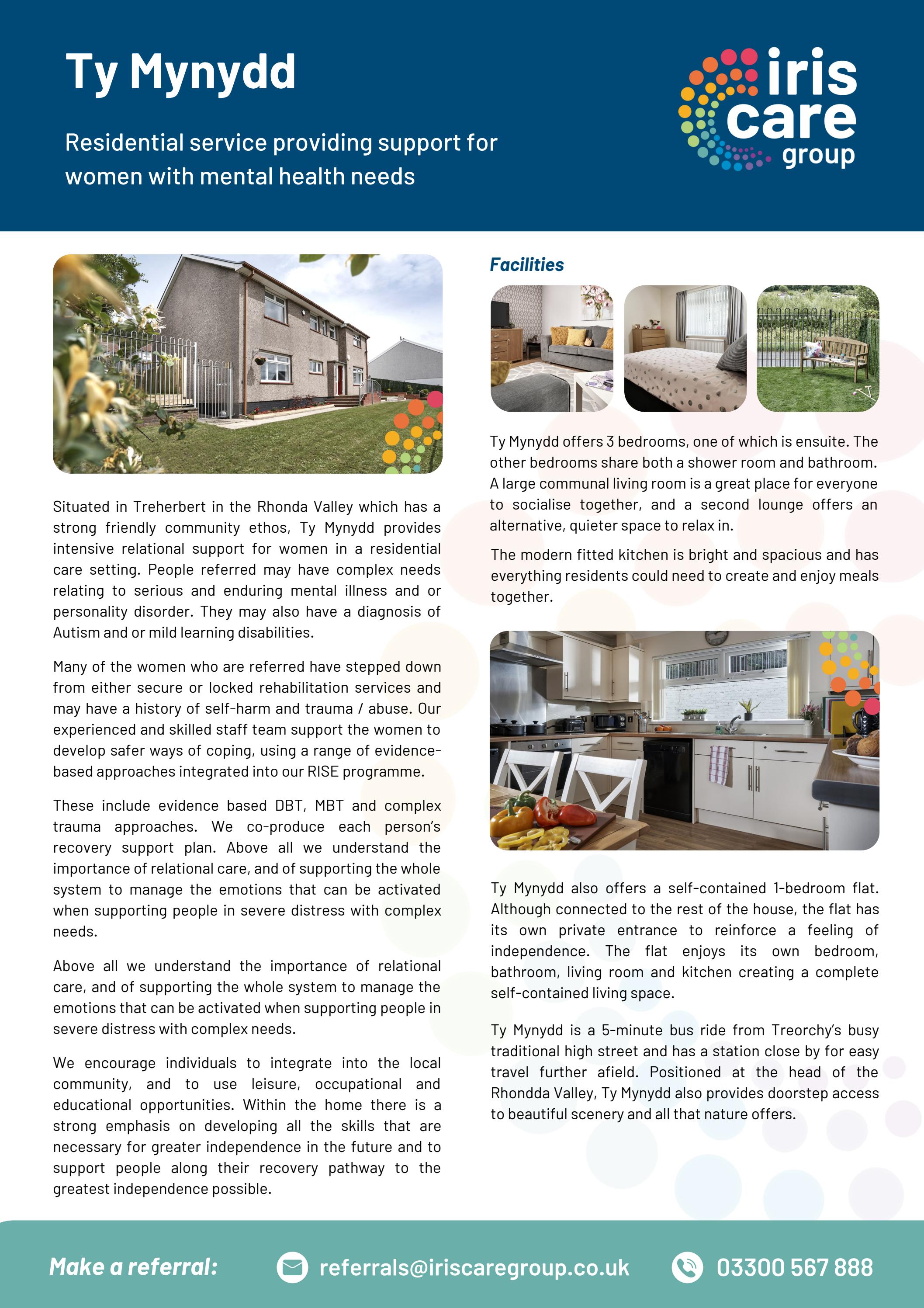 Ty Mynydd by Iris Care Group - Issuu
