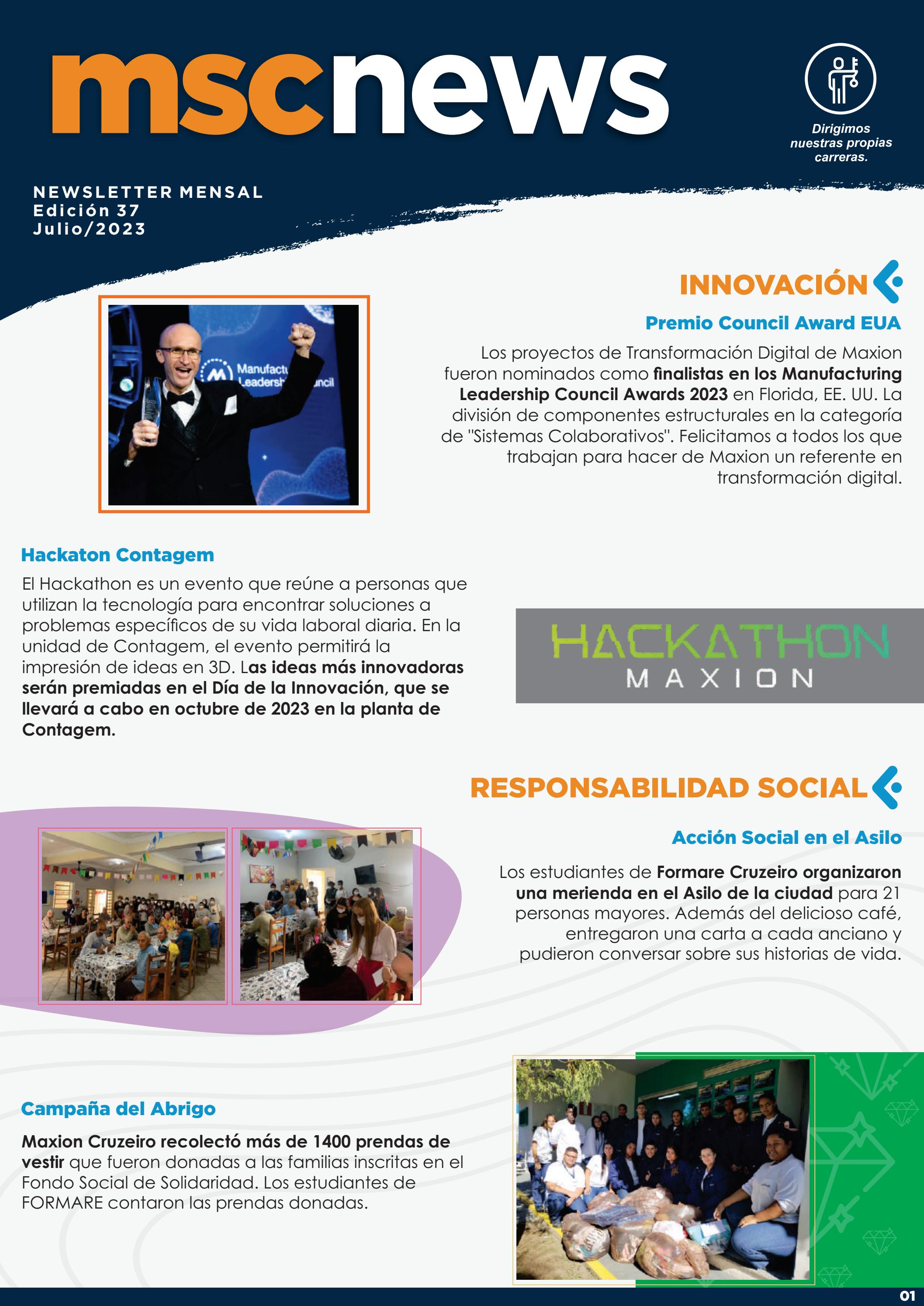 MSC News - Edición 36 - Julio/2023 by Maxion - Issuu