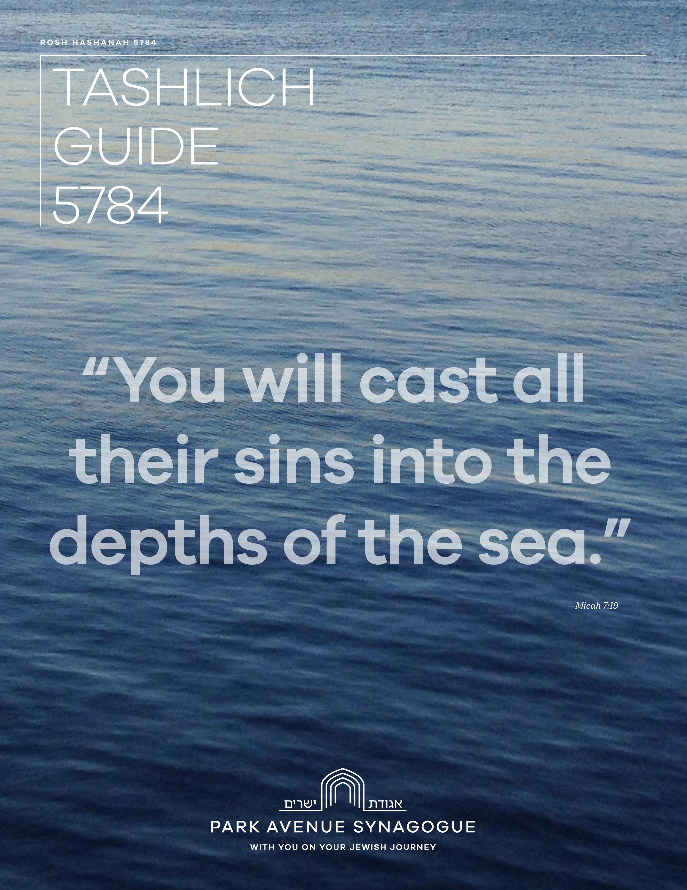 Tashlich Guide 5784 by pasyn - Issuu