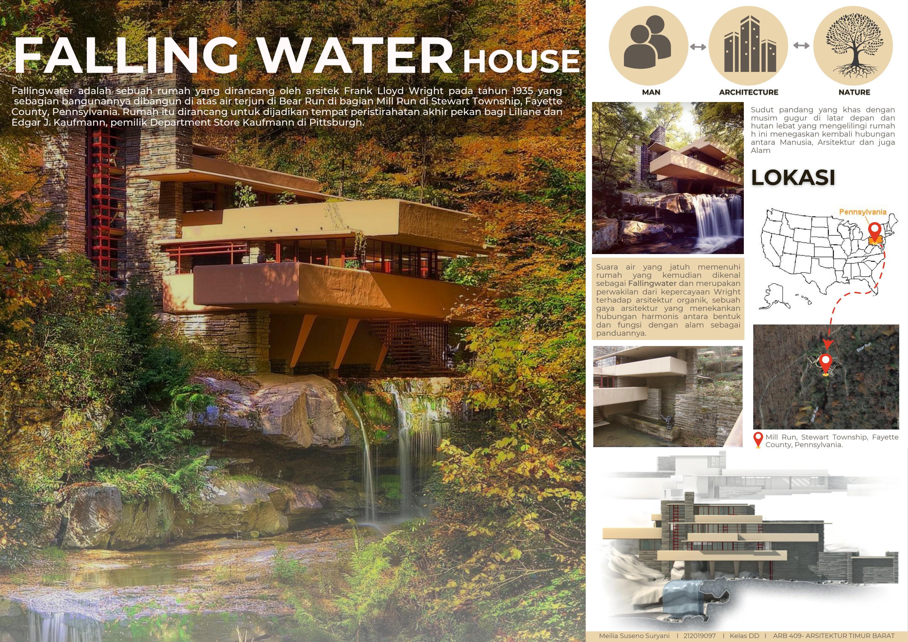 Falling Water House by meilia s - Issuu