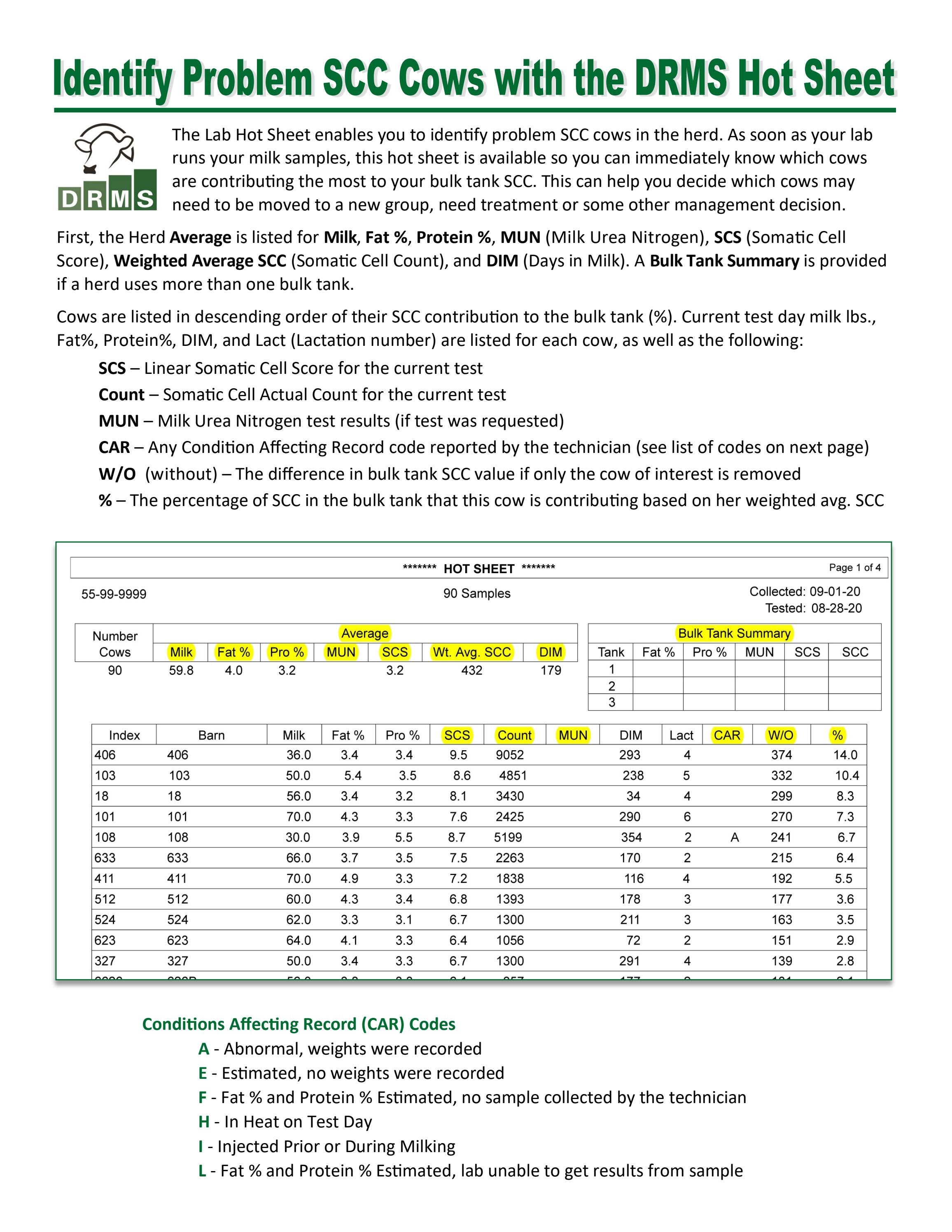 SAMPLE SCC HOTSHEET by CentralStar Cooperative - Issuu
