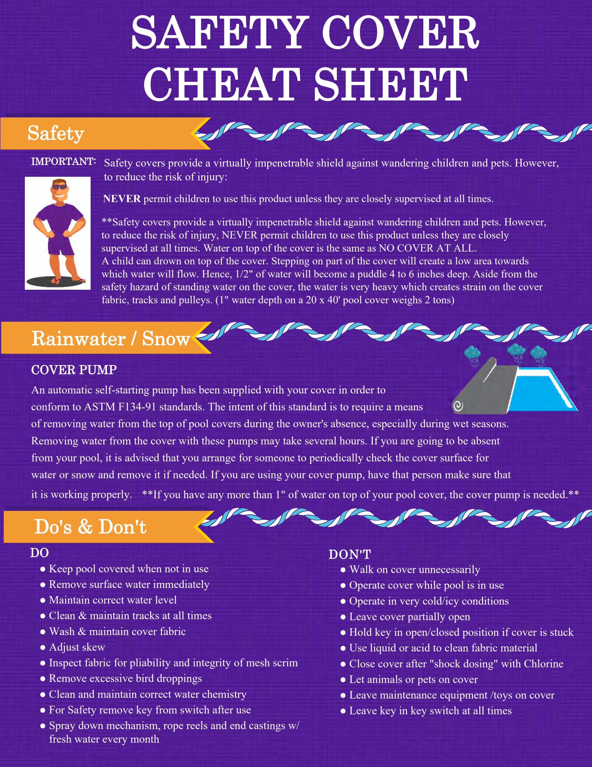 Safety Cover Tips by D'Angelico Enterprises, Inc. - Issuu