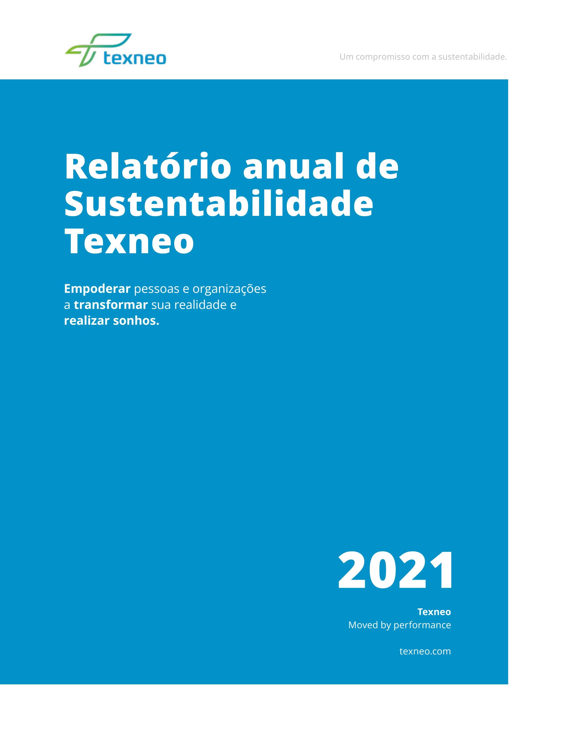 Relatório De Sustentabilidade 2021 By Texneo Issuu