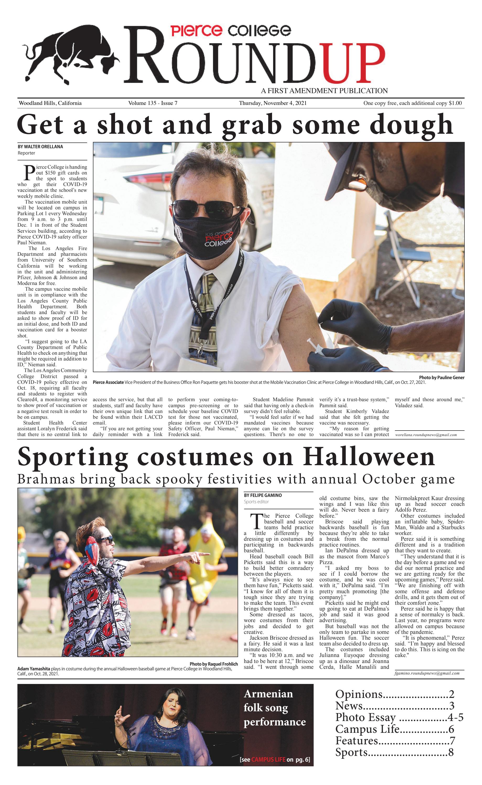 Volume 135 Fall 2021 Roundup Issue 7 by Pierce College Publications - Issuu