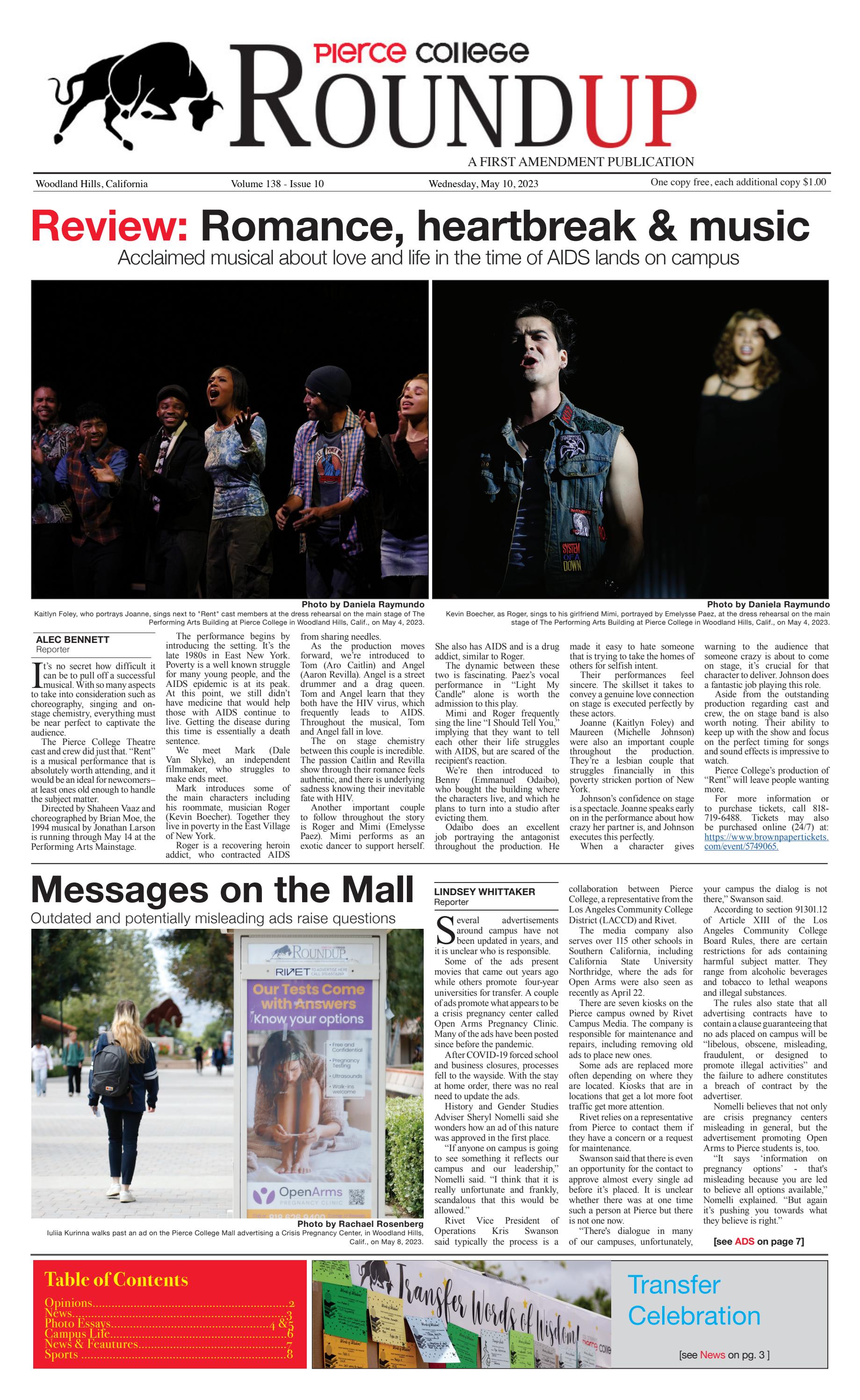 Volume 138 Spring 2023 Roundup Issue 10 by Pierce College Publications ...